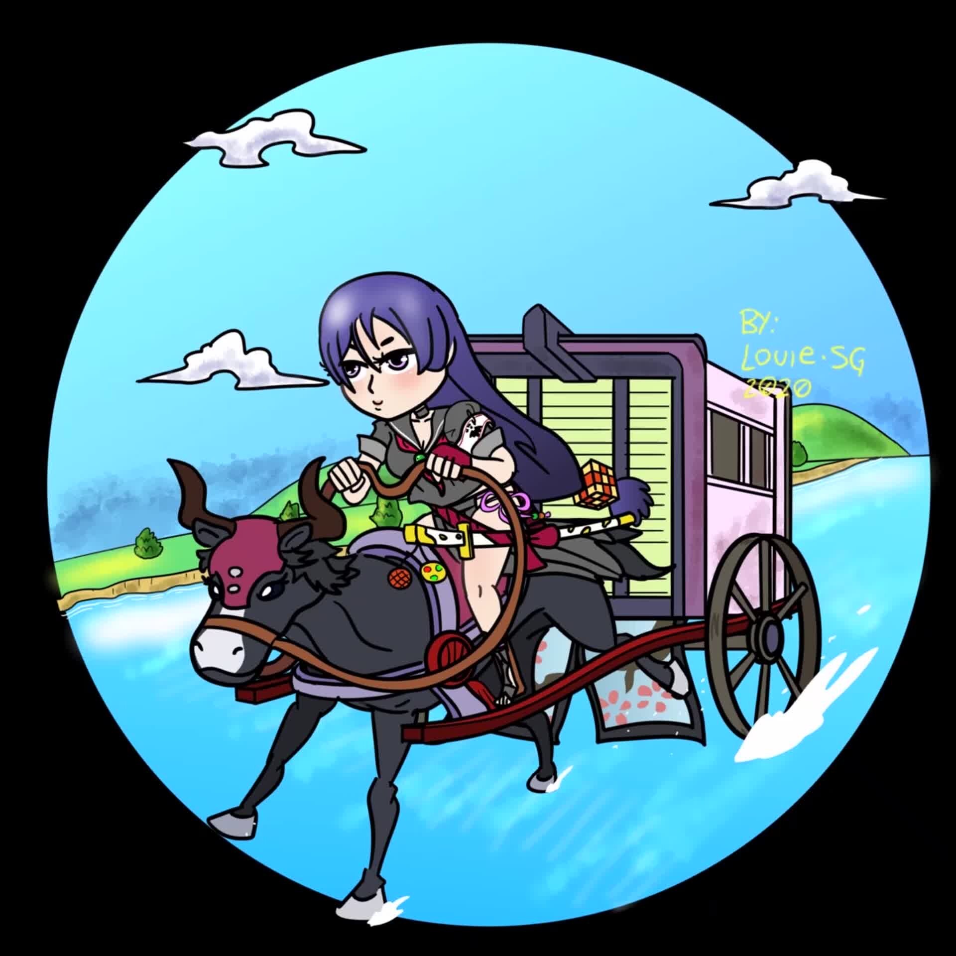 ArtStation - Fate Grand Order Summer: Minamoto-no-Raikou