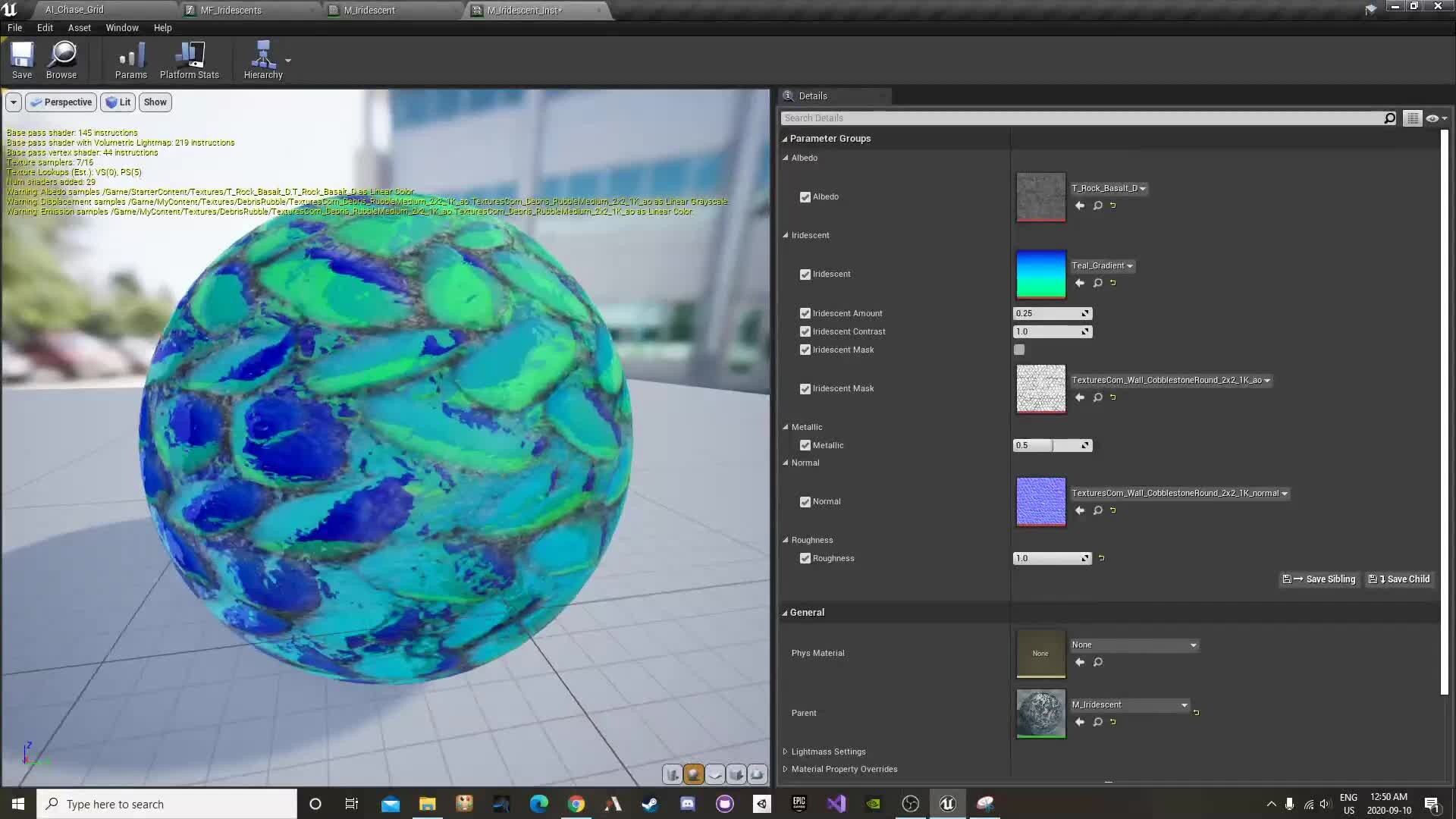 ArtStation - UE4 Material Function => Iridescent