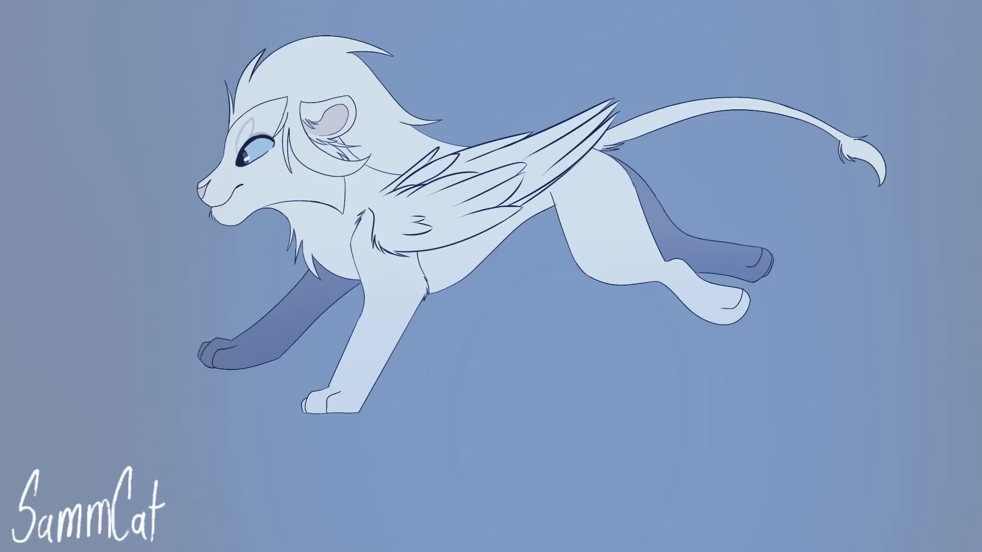 ArtStation - Lion run cycle (Animation)