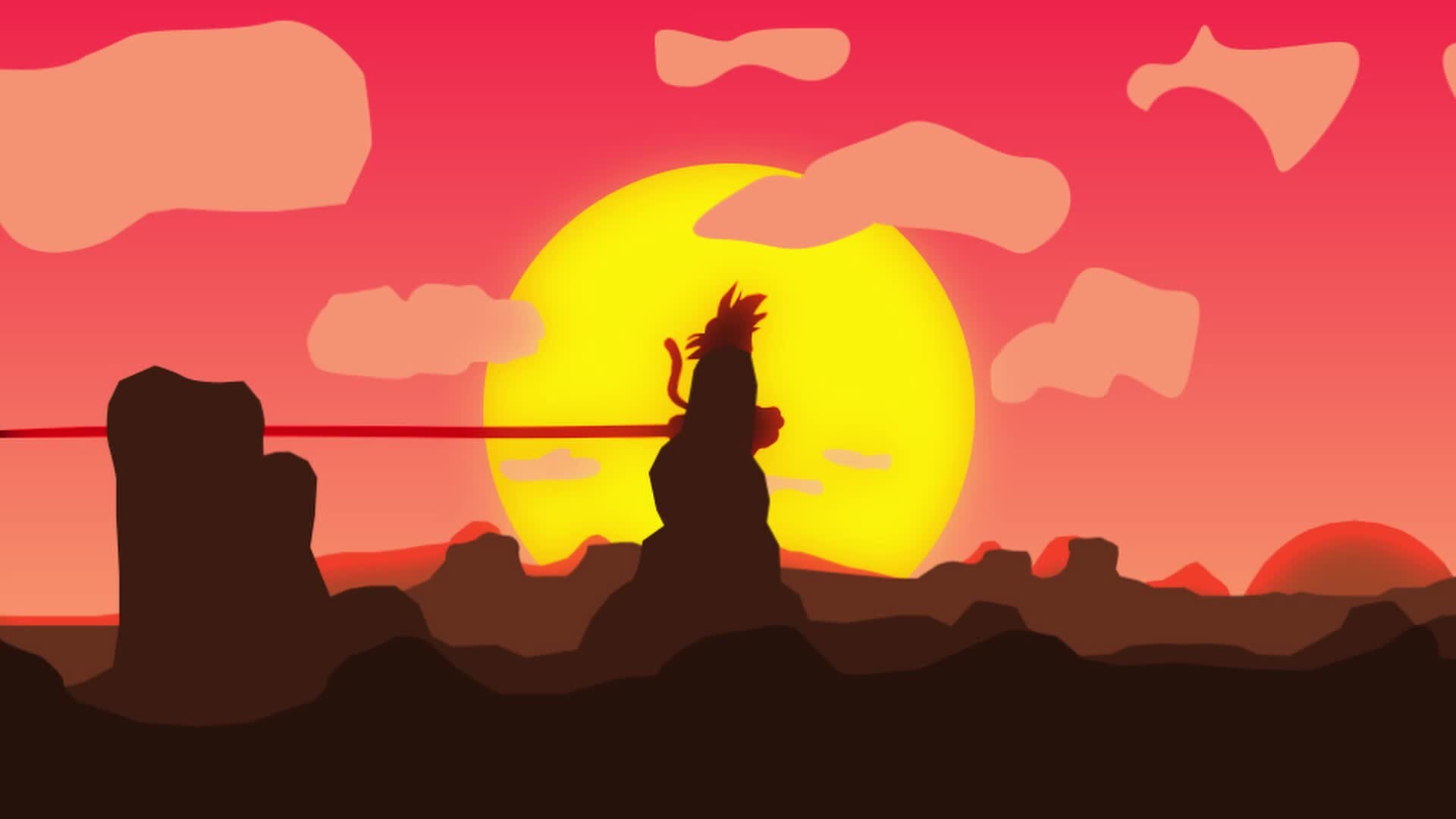 ArtStation - Goku on Kinton Cloud, Javi Rozalén