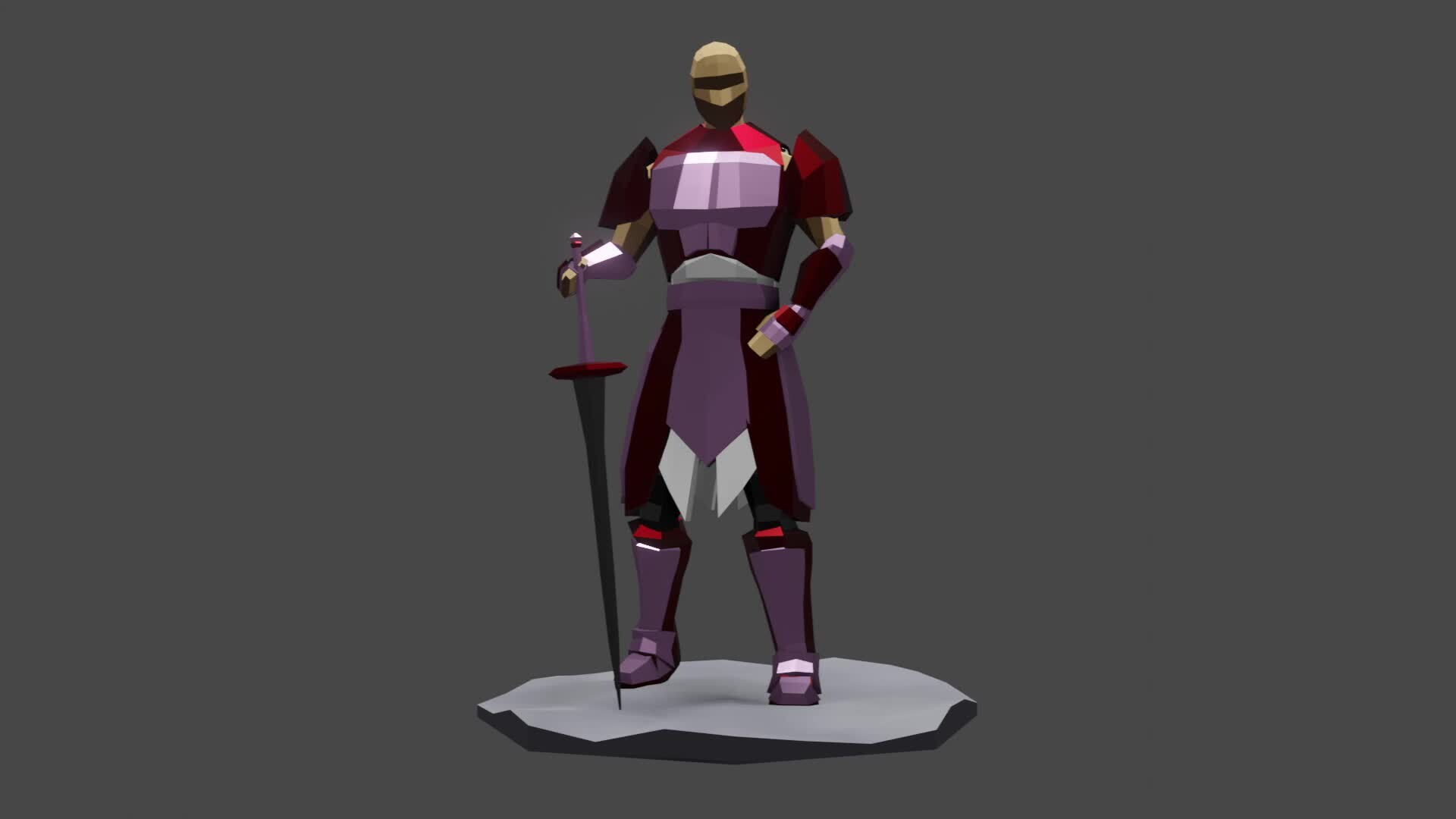 ArtStation - Red Warrior