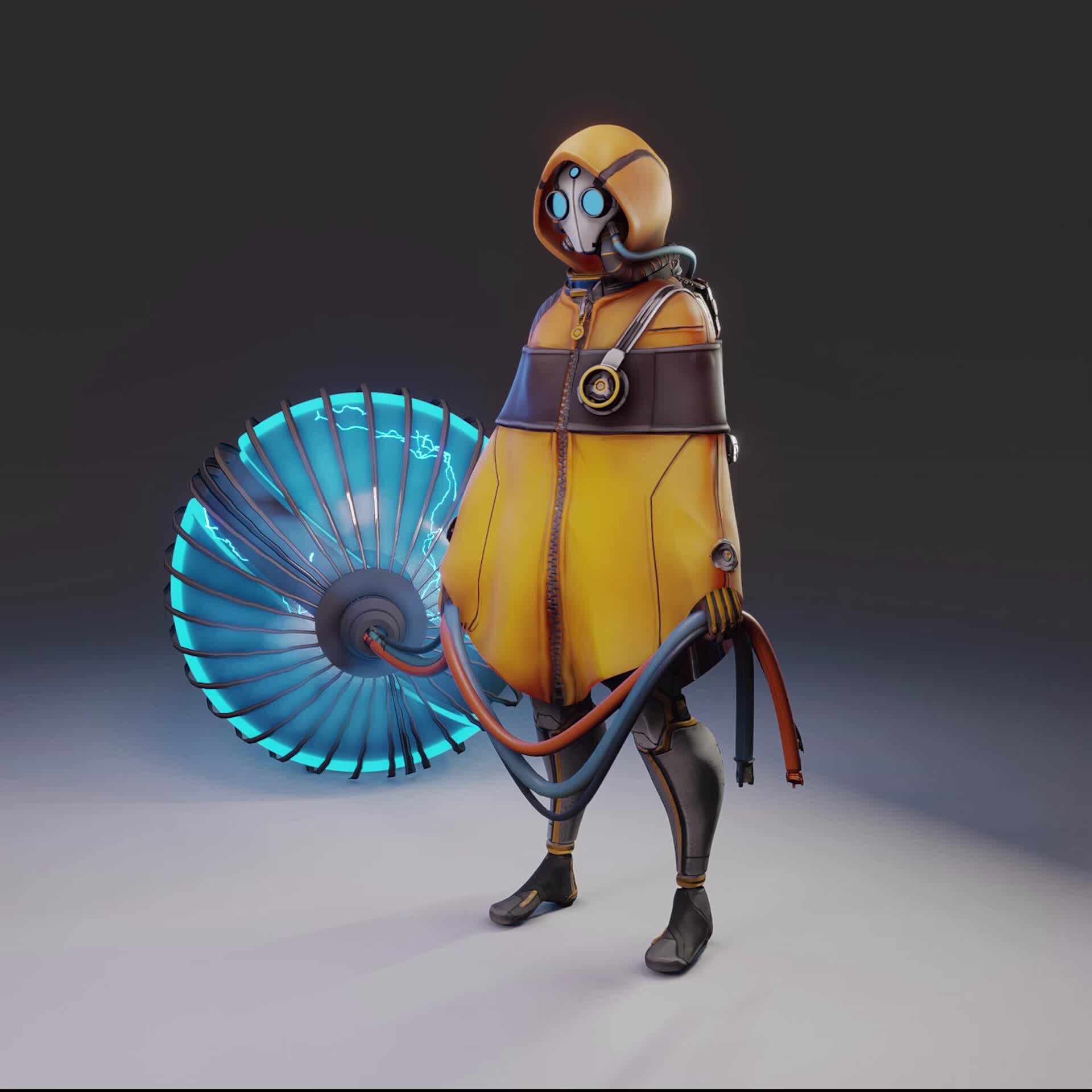 ArtStation - EVA from "Posthuman"