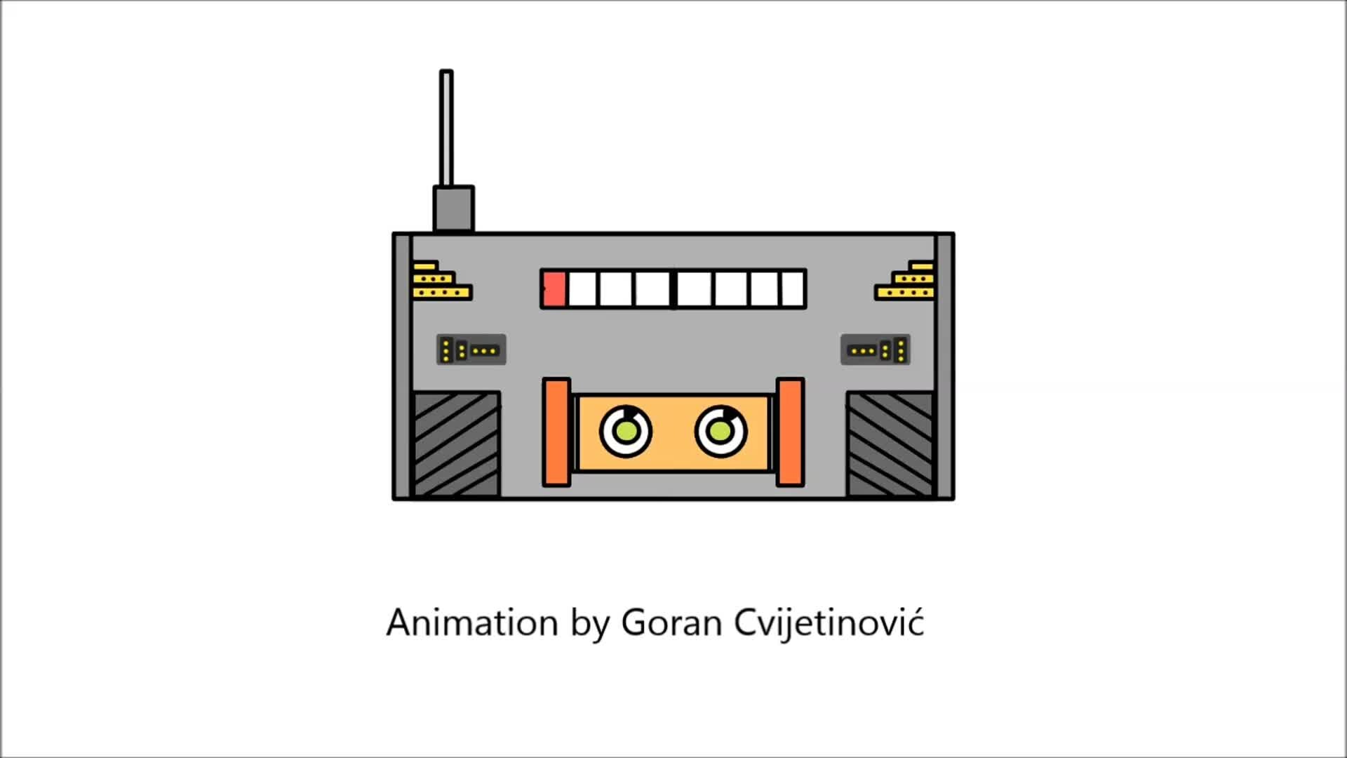 ArtStation - Radio animation