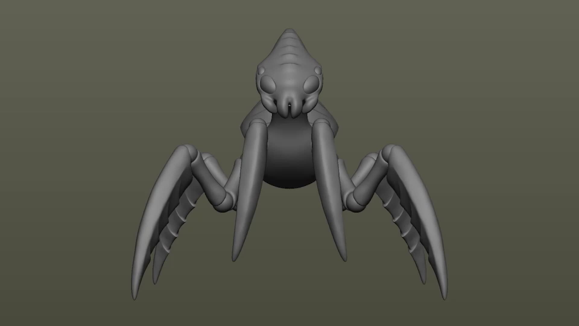 ArtStation - WIP: Space insect