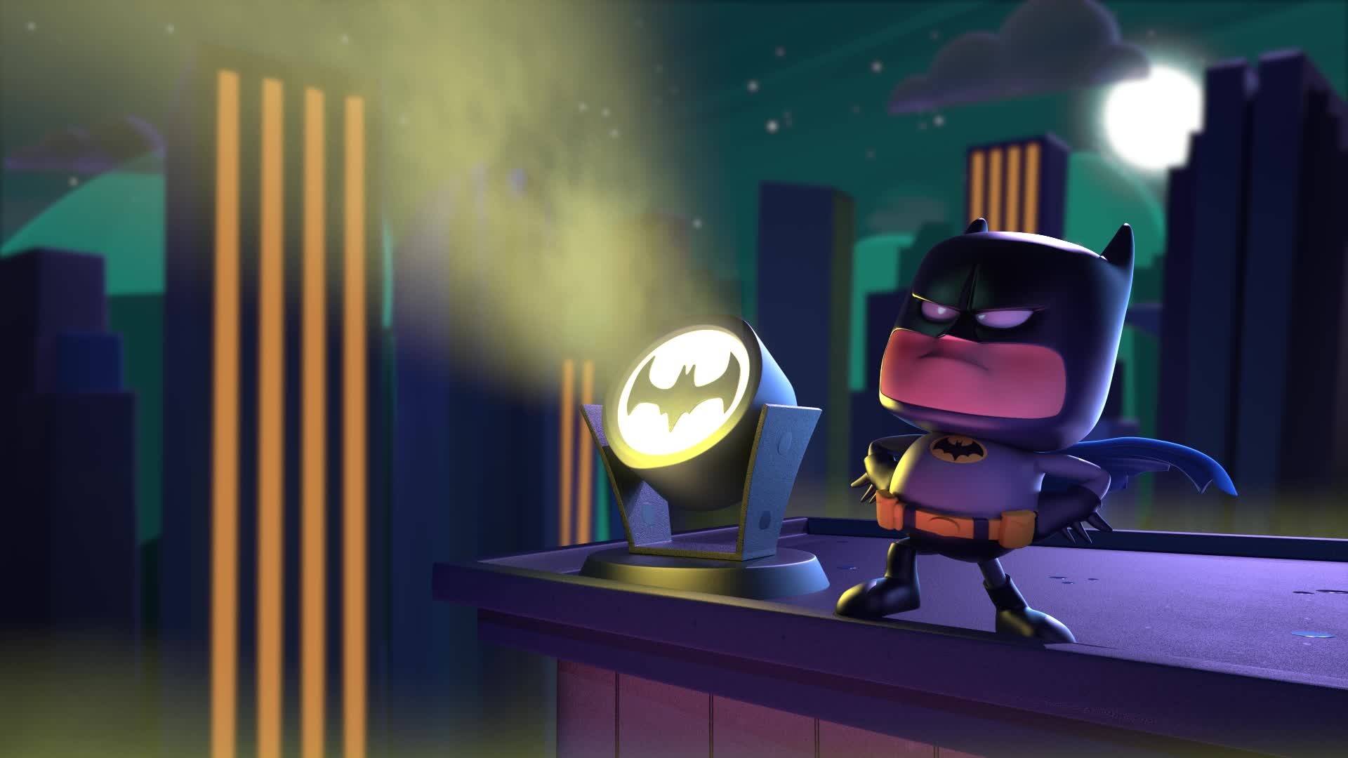 ArtStation - Batman - lighting dev