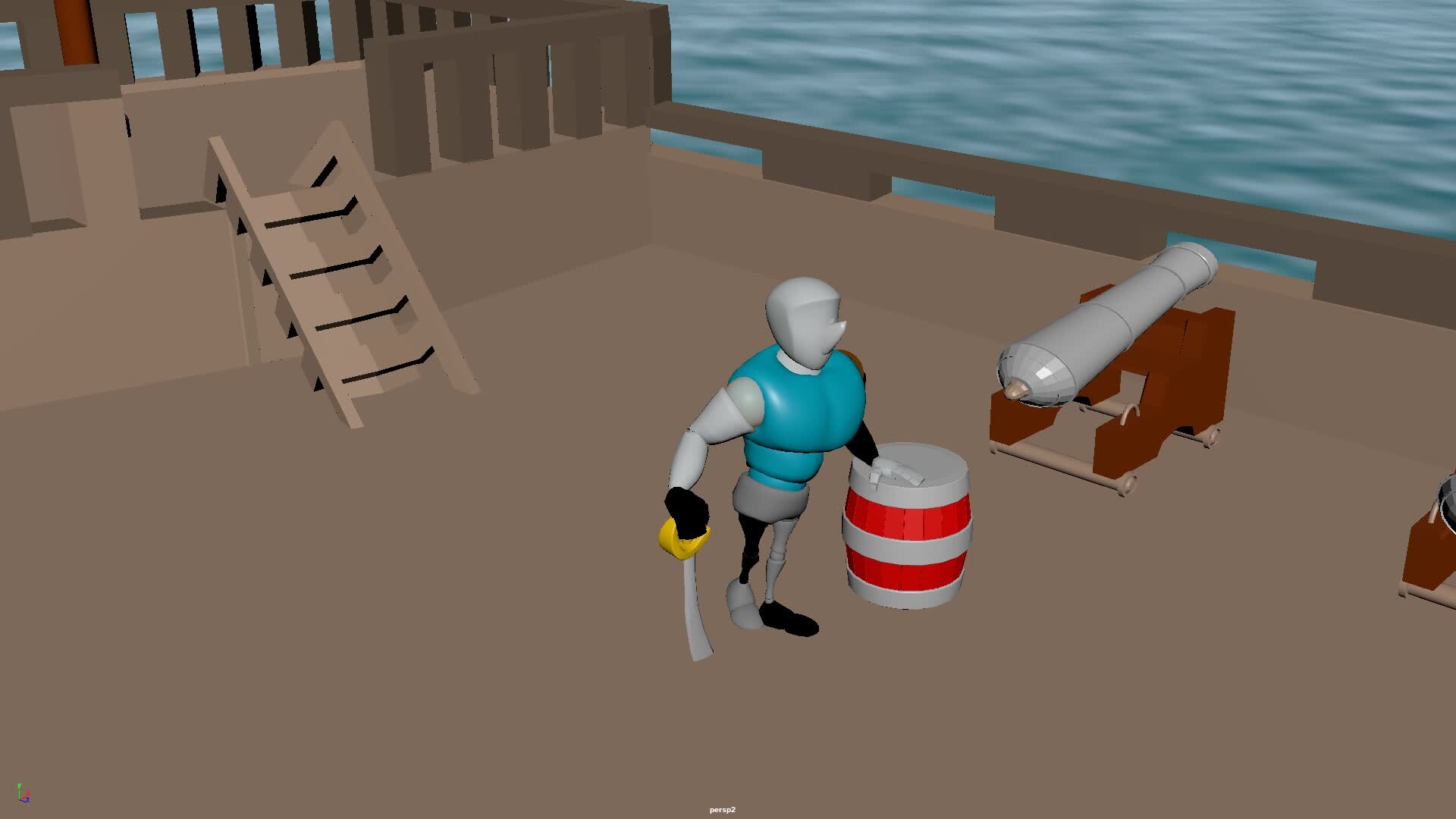 ArtStation - Barrel Explode