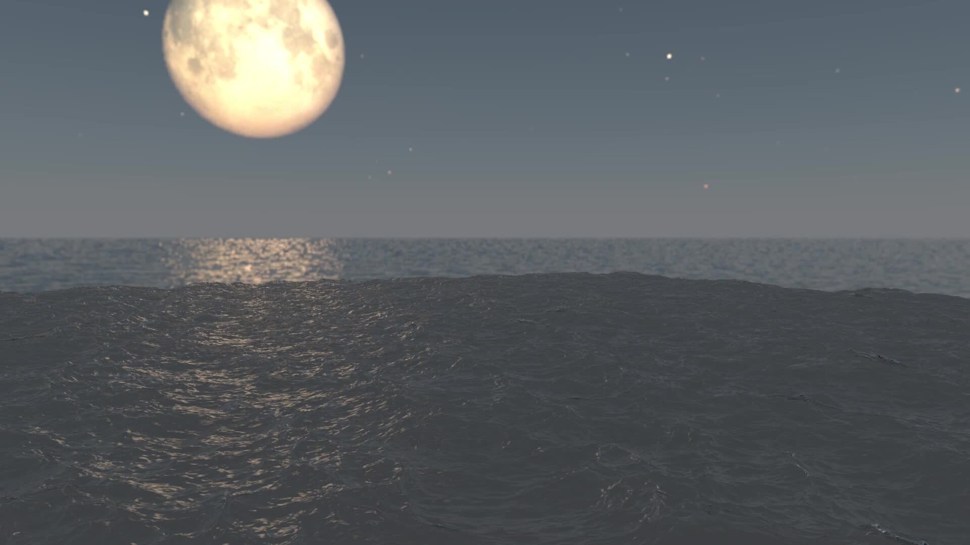 ArtStation - Nightly Ocean