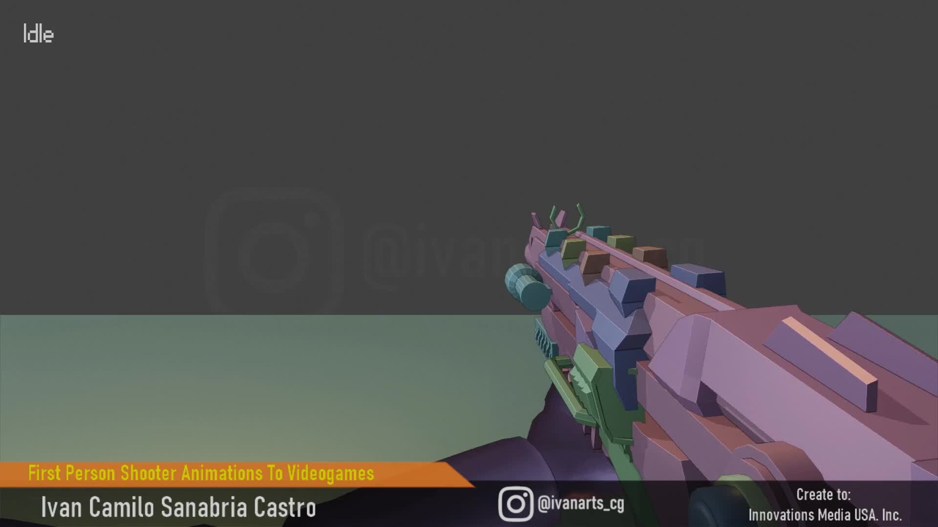 ArtStation - FPS Games Animations