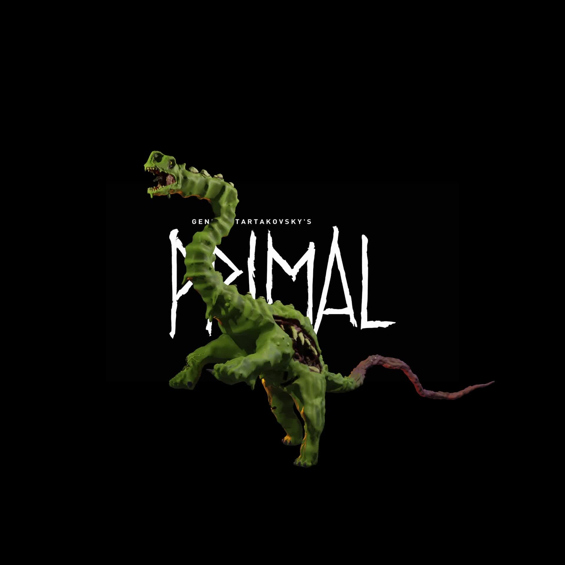 ArtStation - Primal - Infected Sauropod