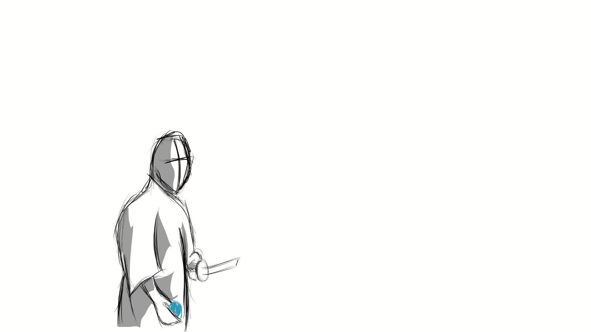 ArtStation - Character Sword Animation (Rough)