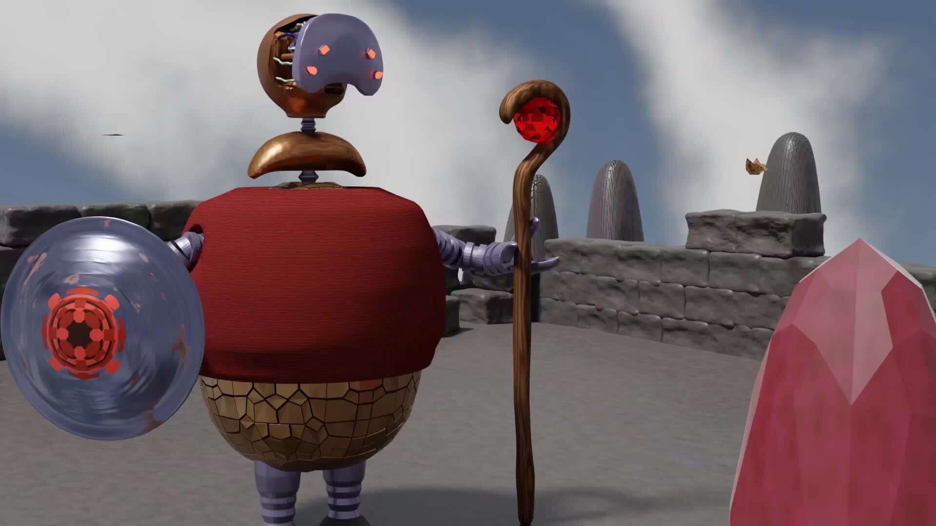 ArtStation - Robot Knight Animation