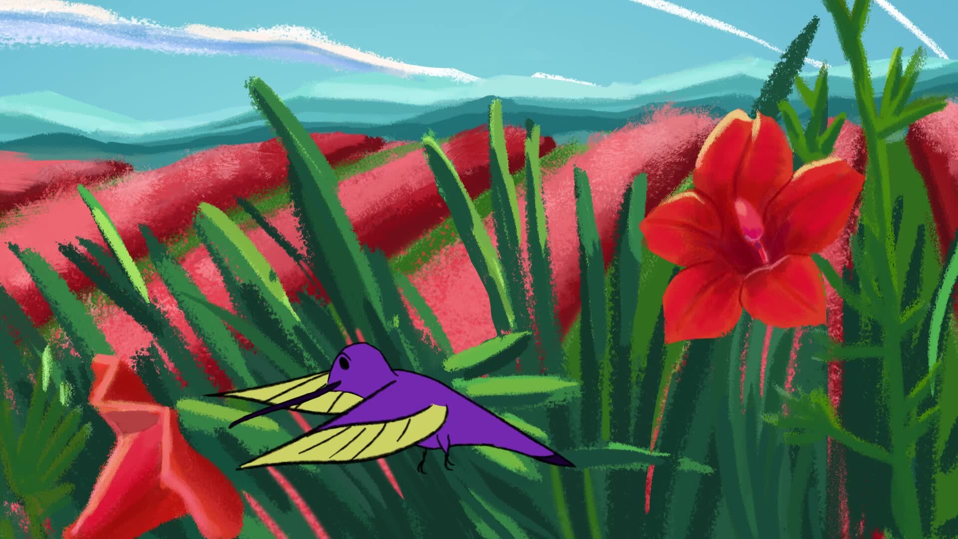 ArtStation - Hummingbird Animation