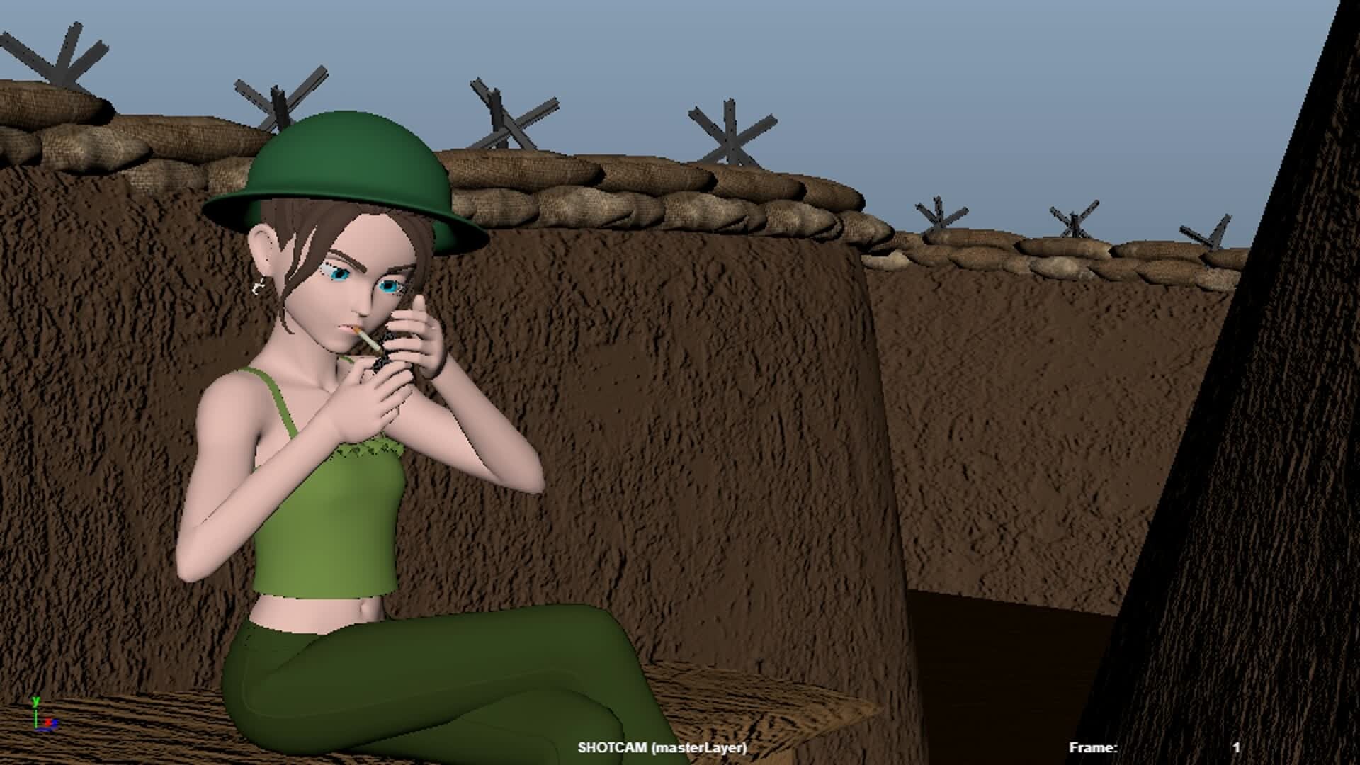 ArtStation - Eleven Second Club Playblast 5