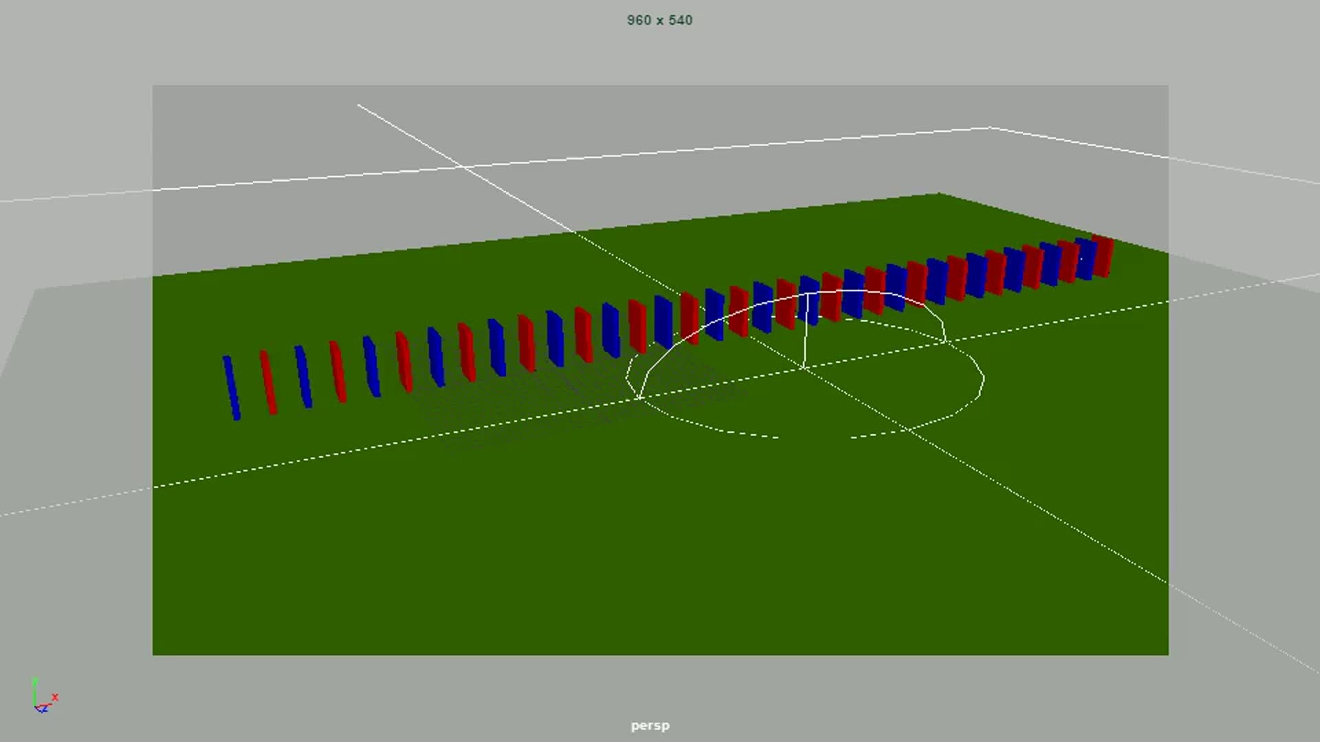 ArtStation - Dominos Effect Exercise