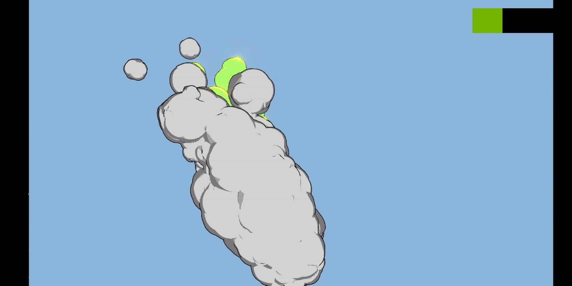 ArtStation - Cartoon smoke