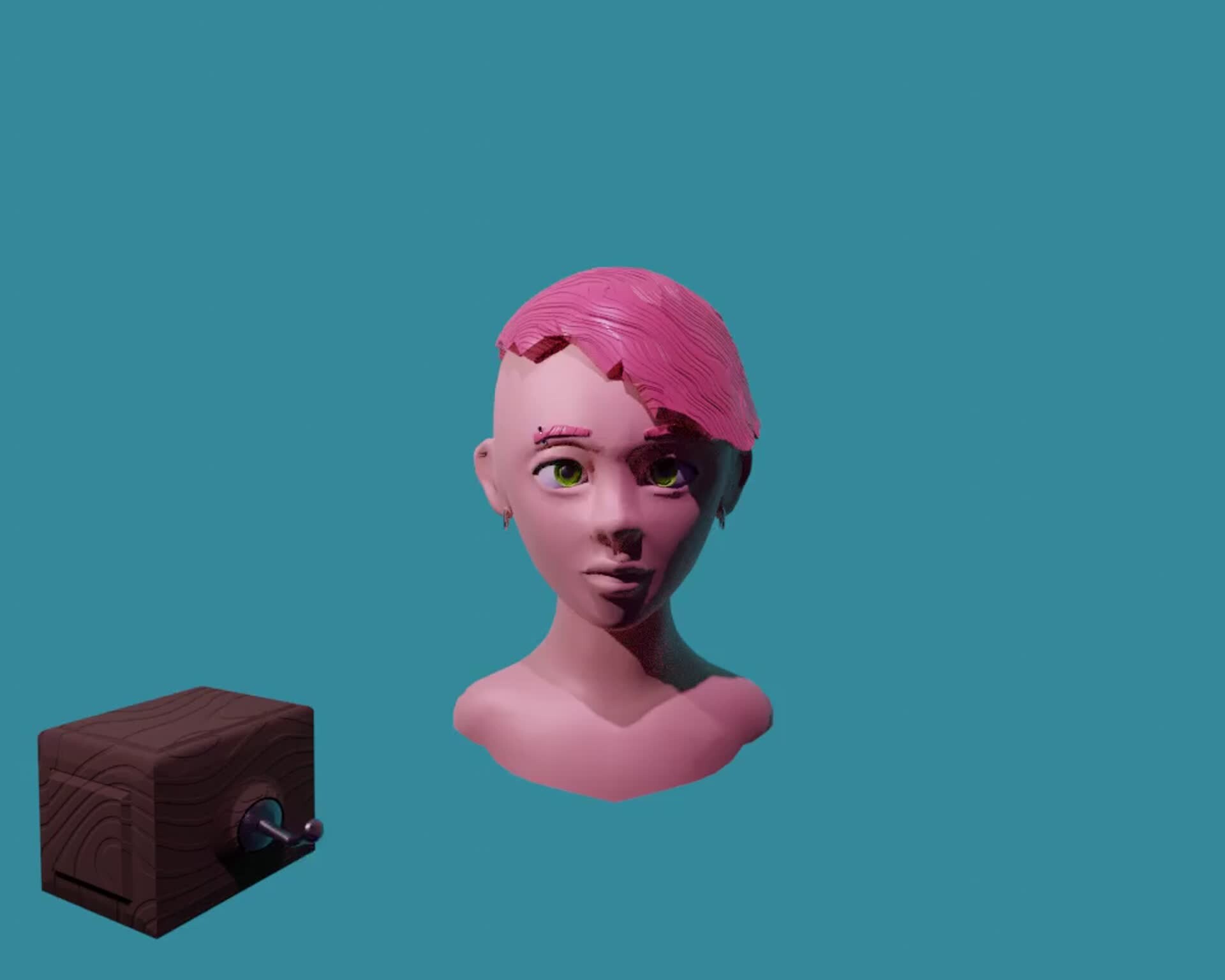 ArtStation - EVA LYRE - (Original Character) - character animation test