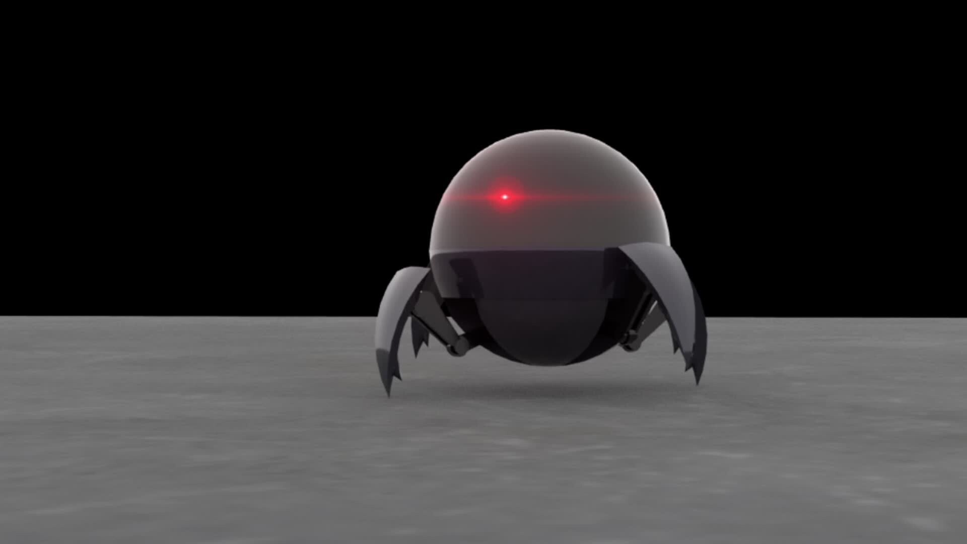 ArtStation - basic spider robot (rigged and animated)
