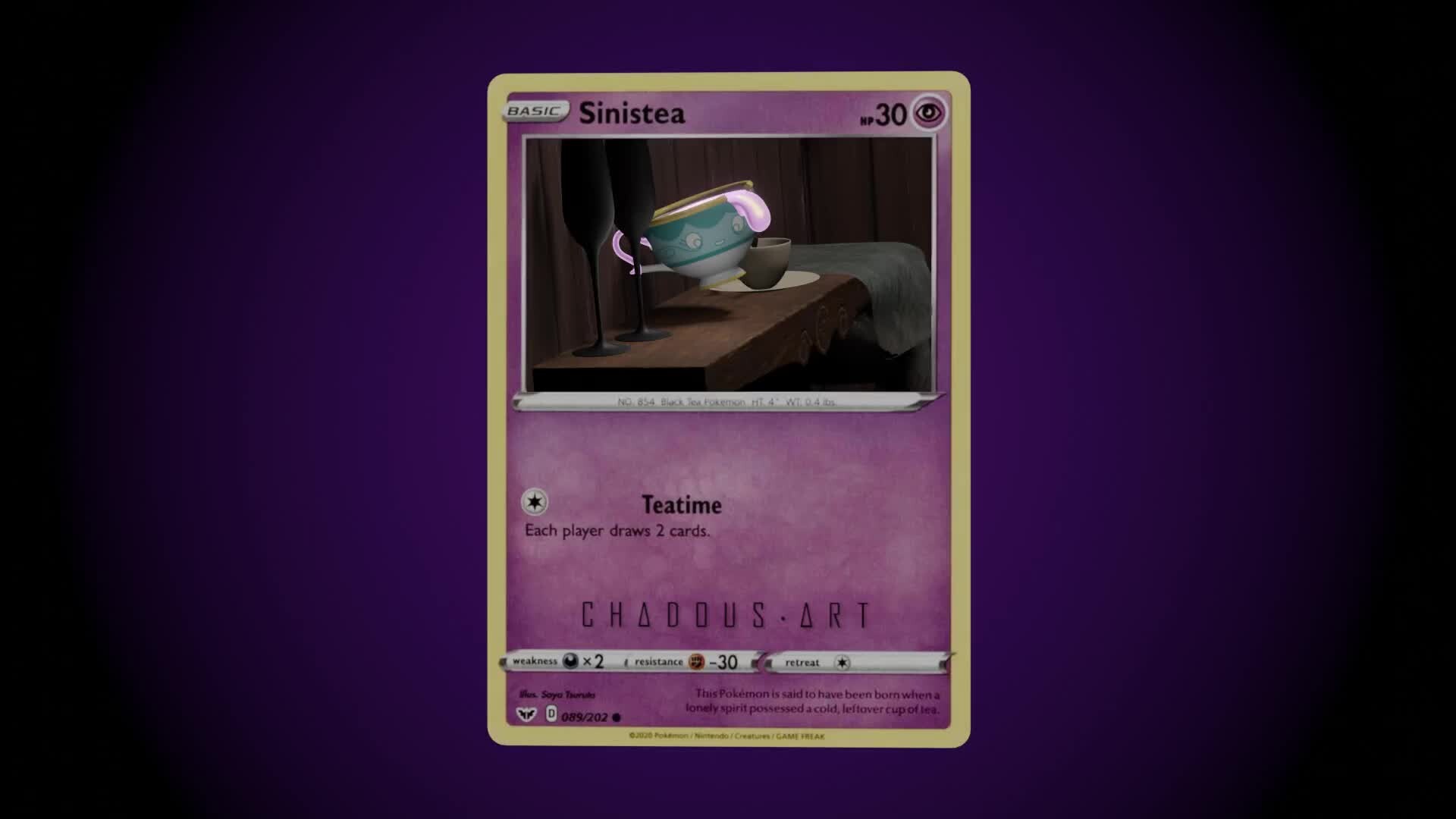 ArtStation - Pokémon - Sinistea