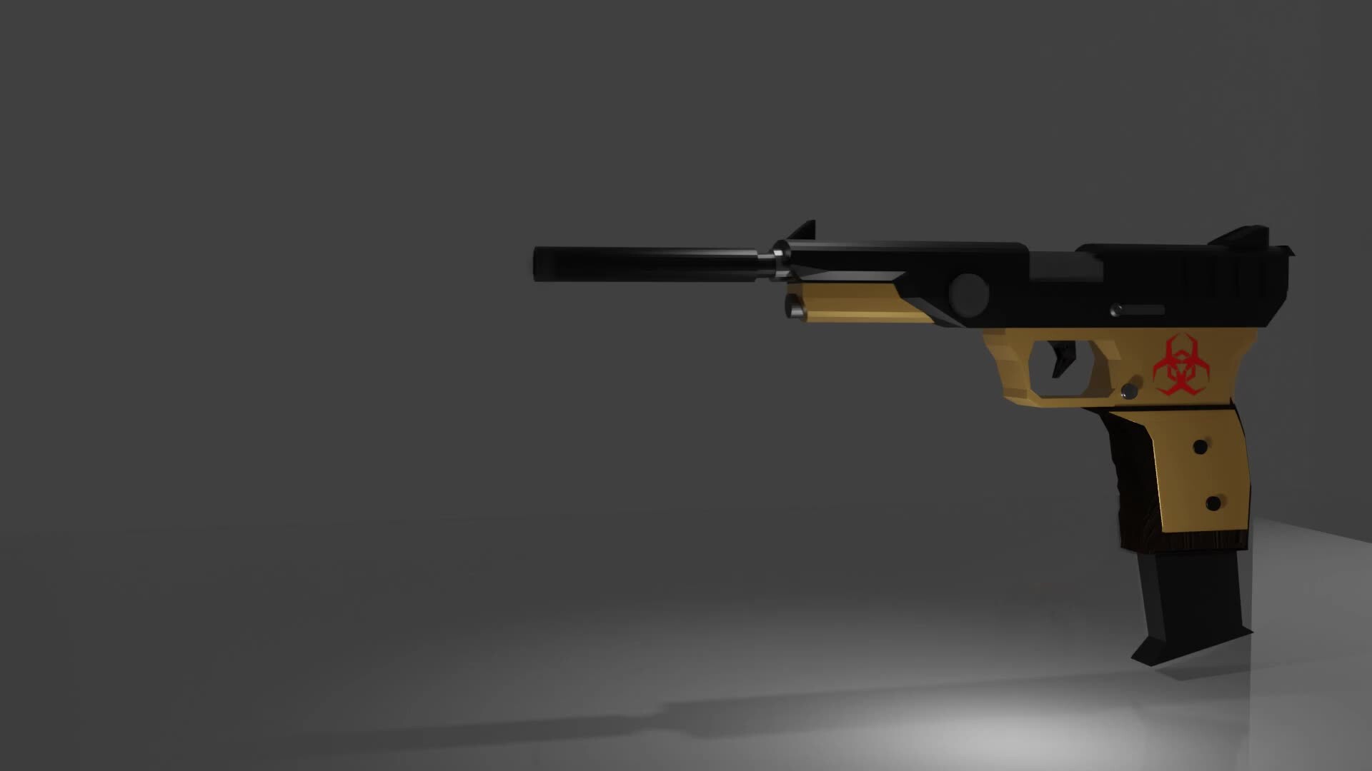 ArtStation - Animated gun