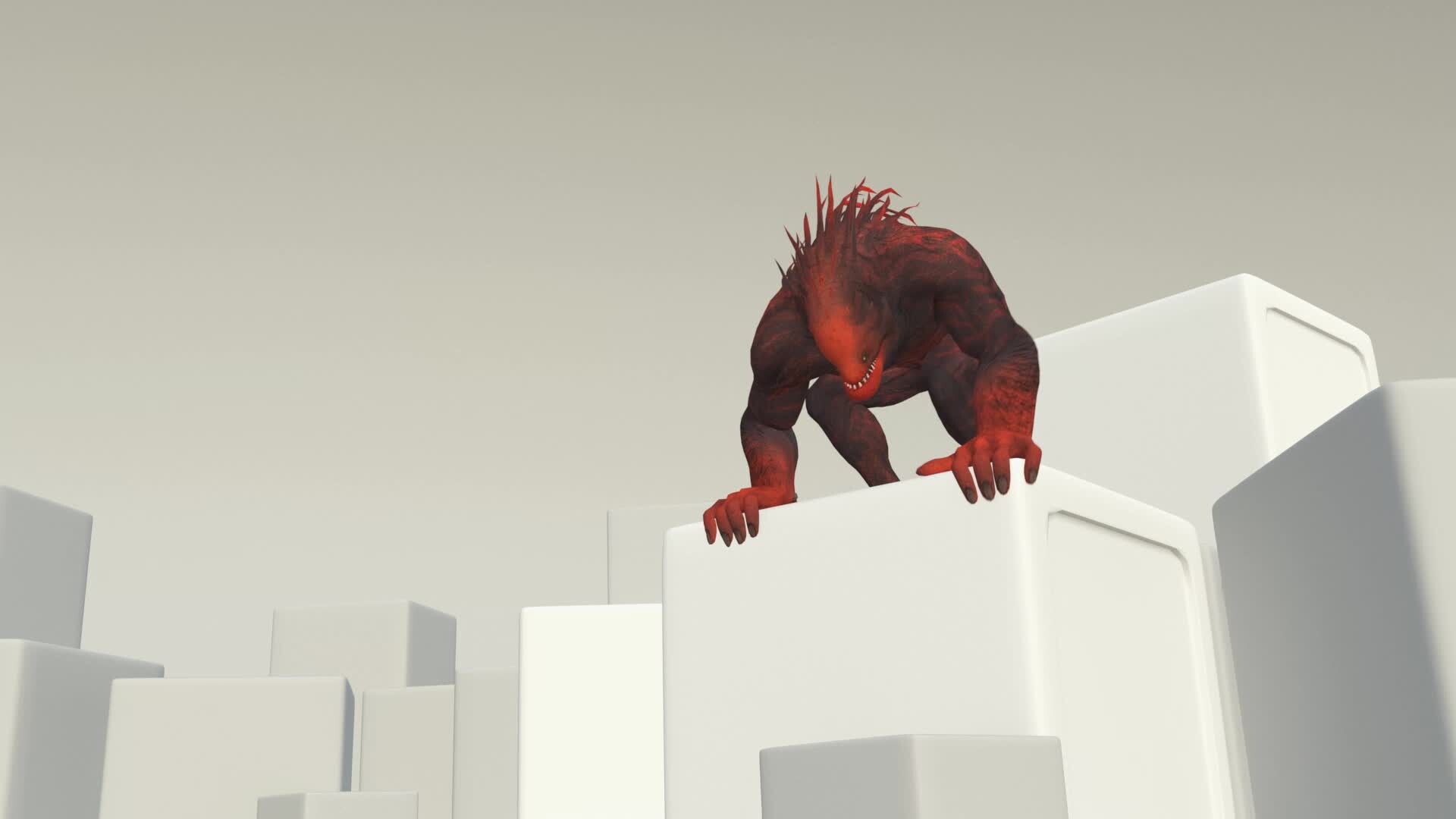 ArtStation - Big Angry Monster