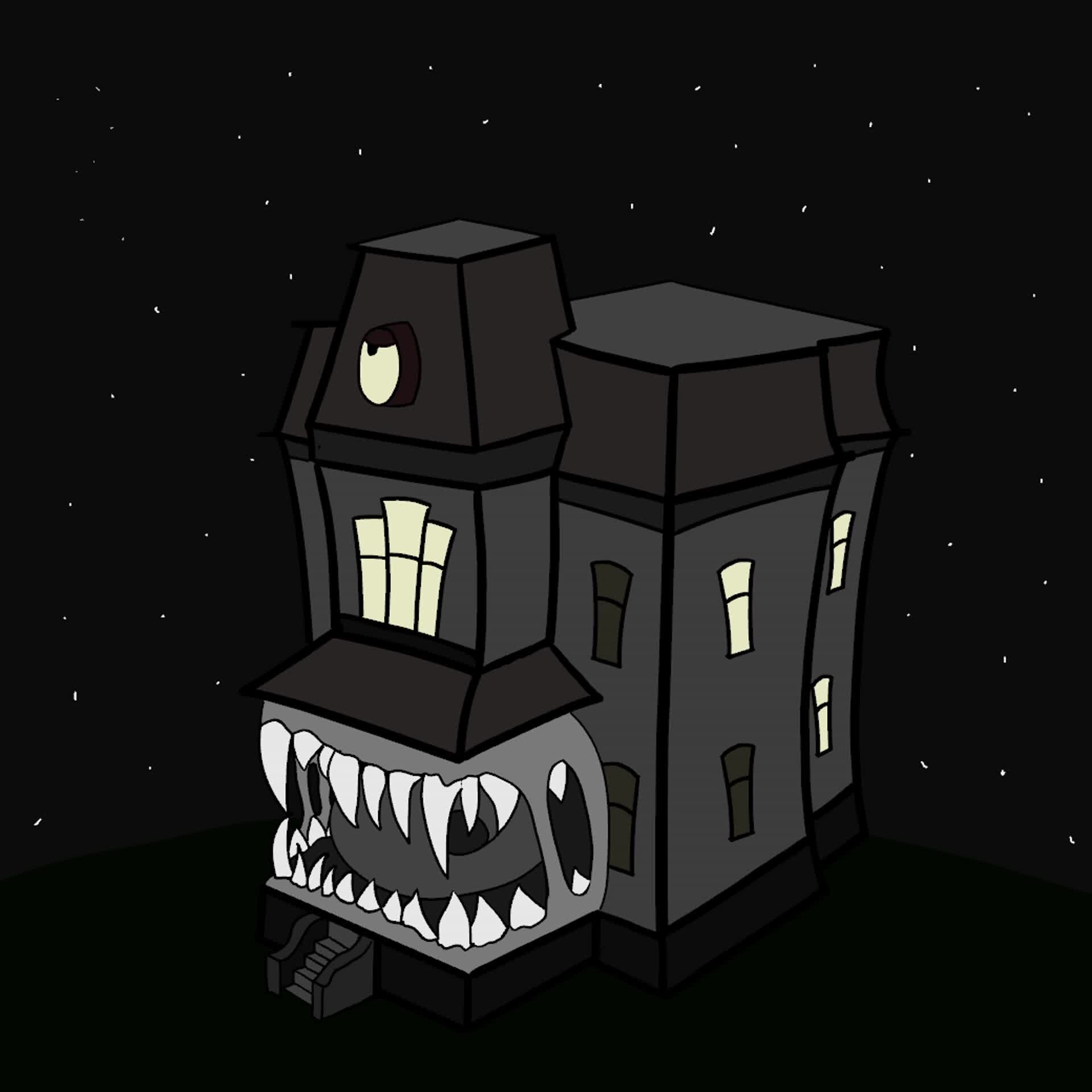 ArtStation - Monster house