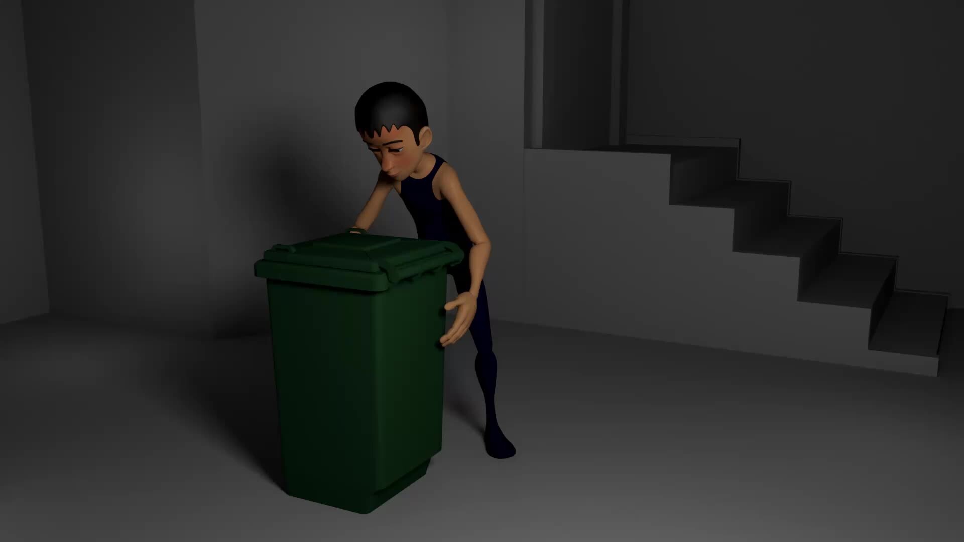 ArtStation - Animation Heavy object lift