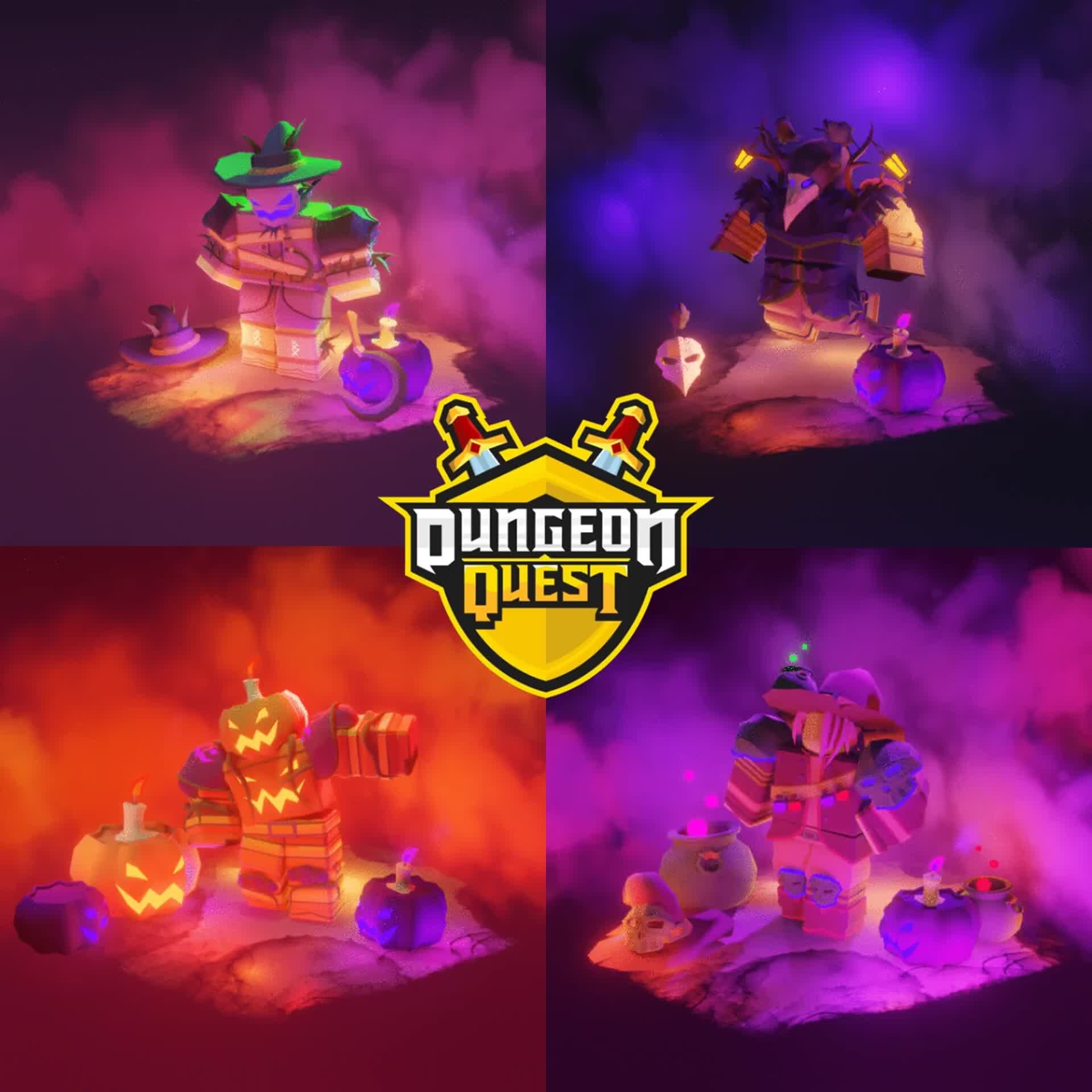 ArtStation - Dungeon Quest - Halloween Outfits