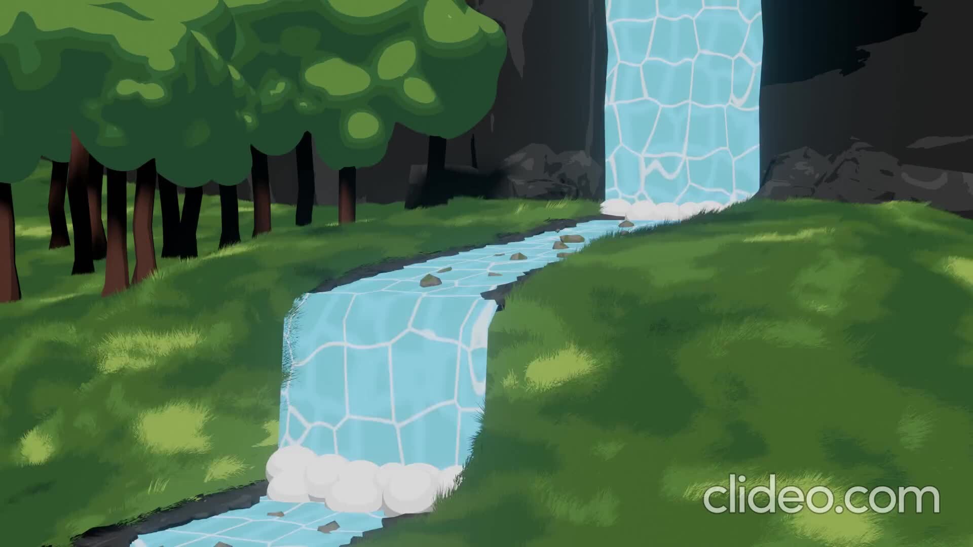 ArtStation - Ghibli Forest