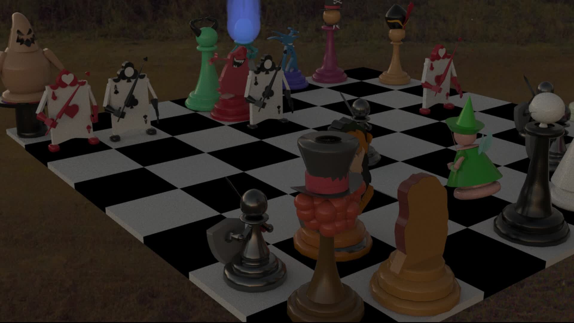 ArtStation - Magical chess