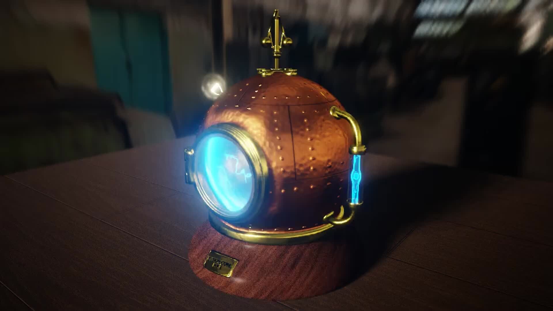 ArtStation - Mini SteamPunk Reactor