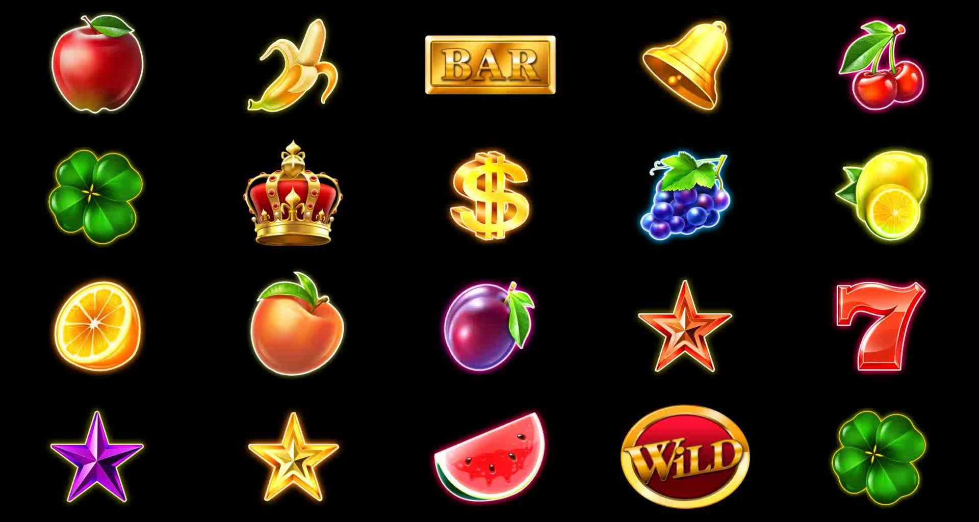ArtStation - slot game symbols animation