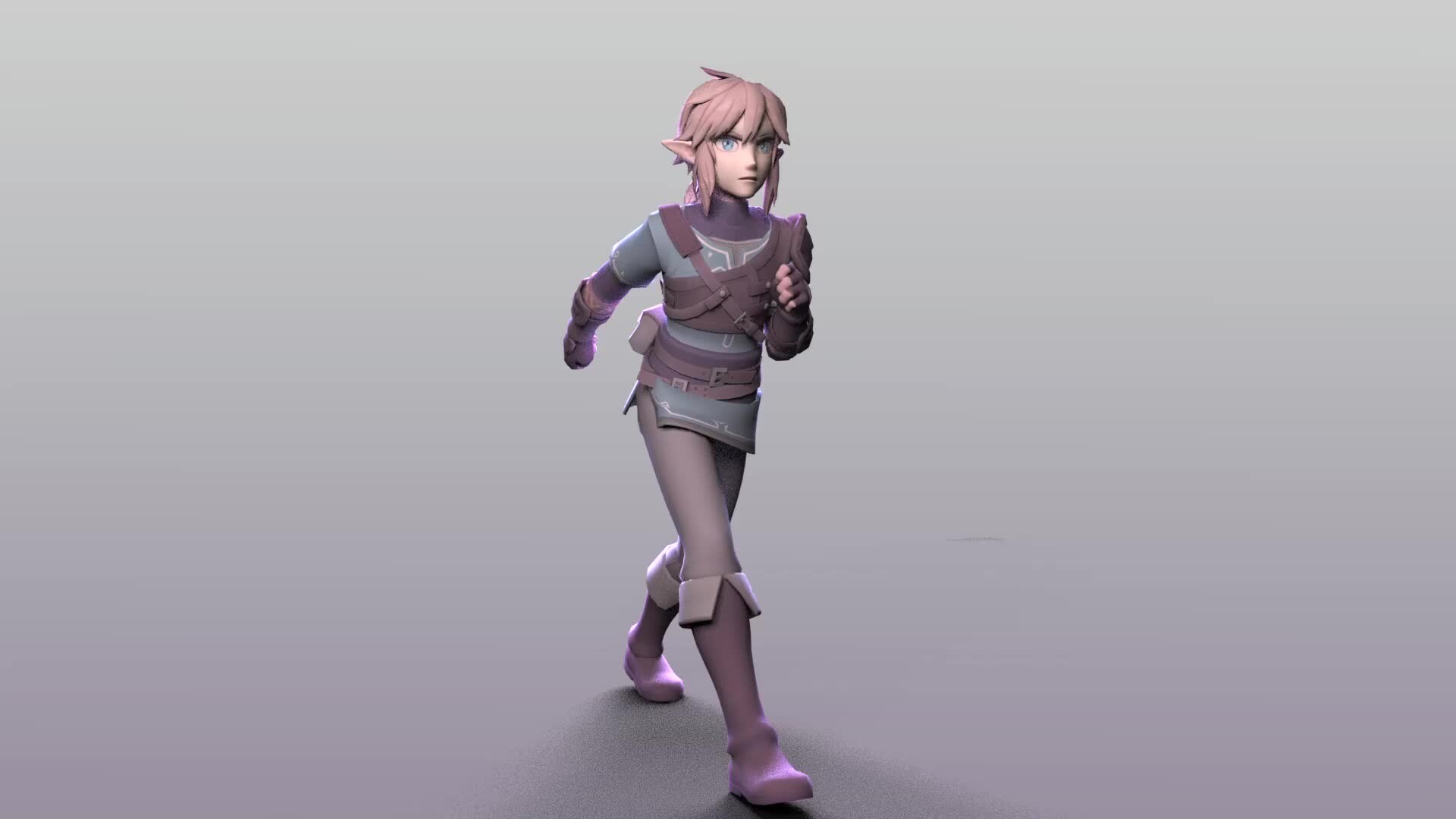 ArtStation - Walk Cycle (Determined)