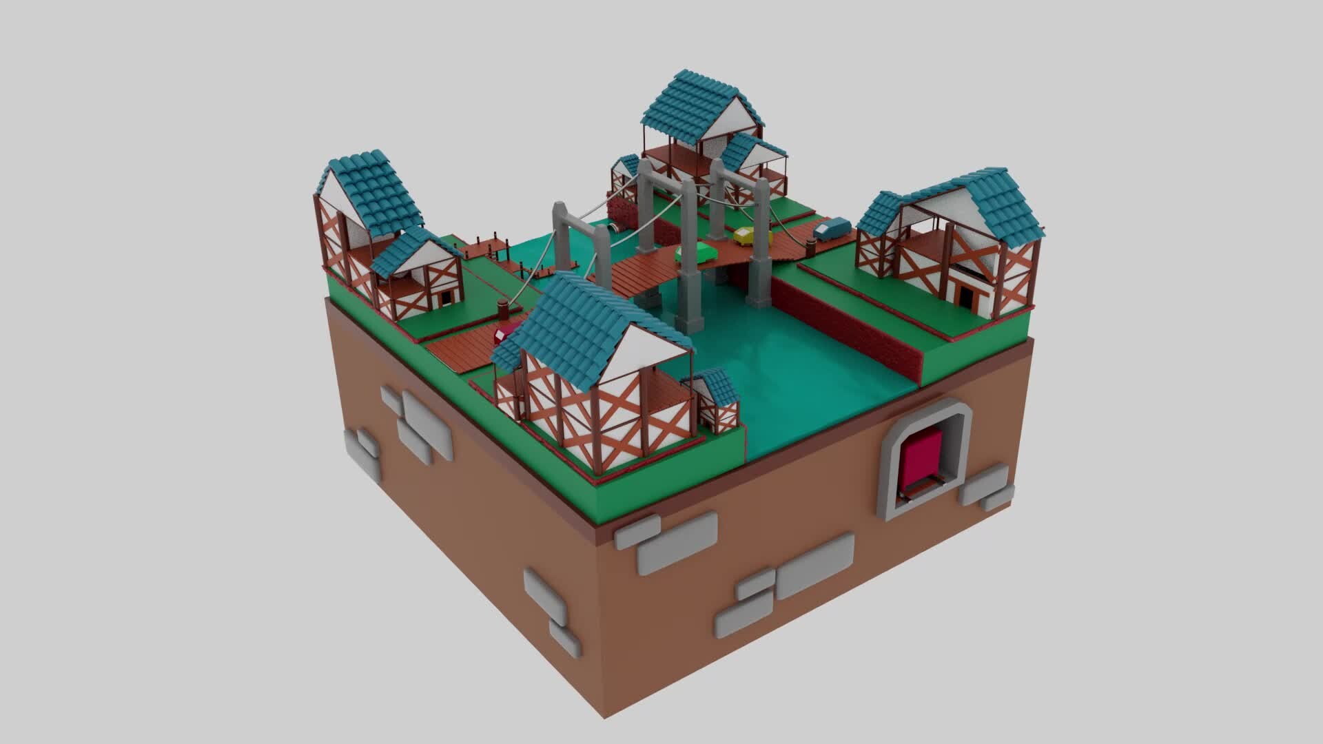 ArtStation - Toon Block City