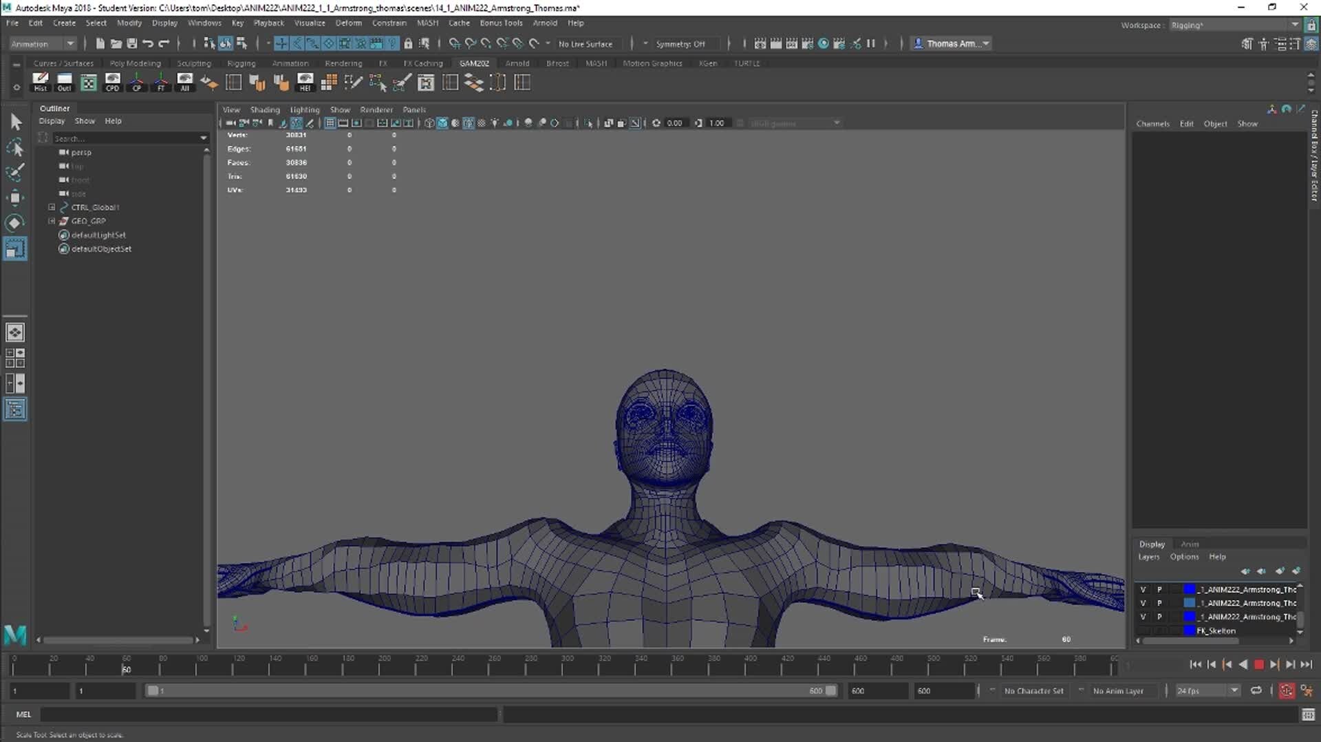 ArtStation - animation Rigging