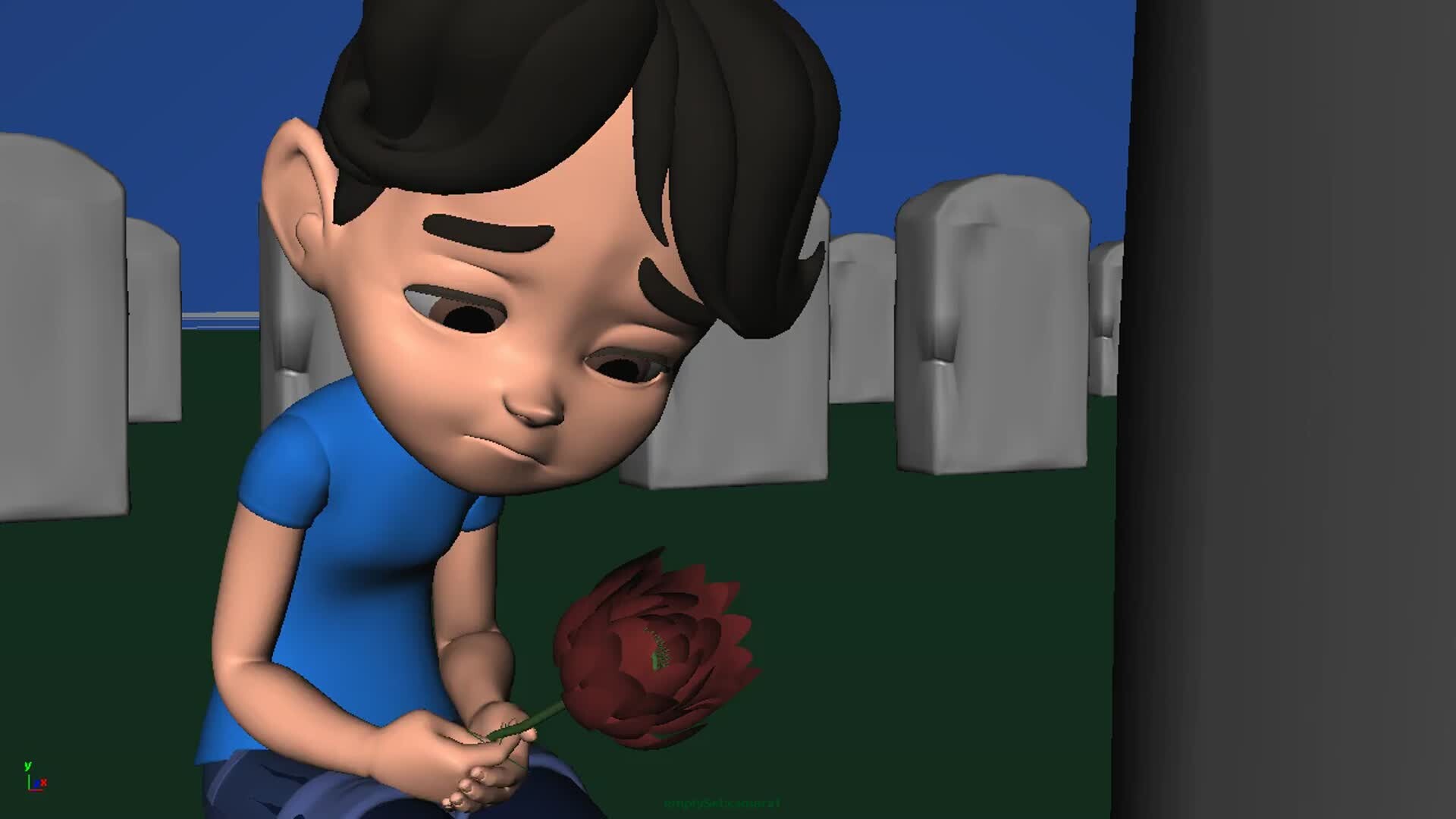 ArtStation - Thinking of You (Sad Dialogue)