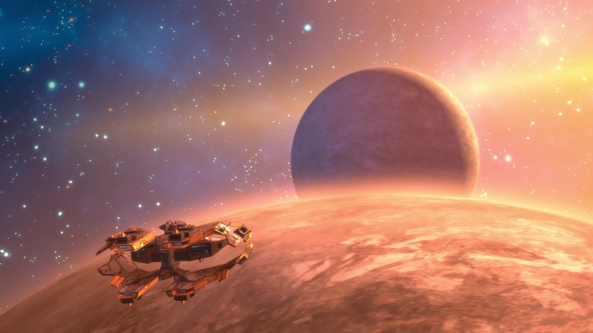 ArtStation - Space scene