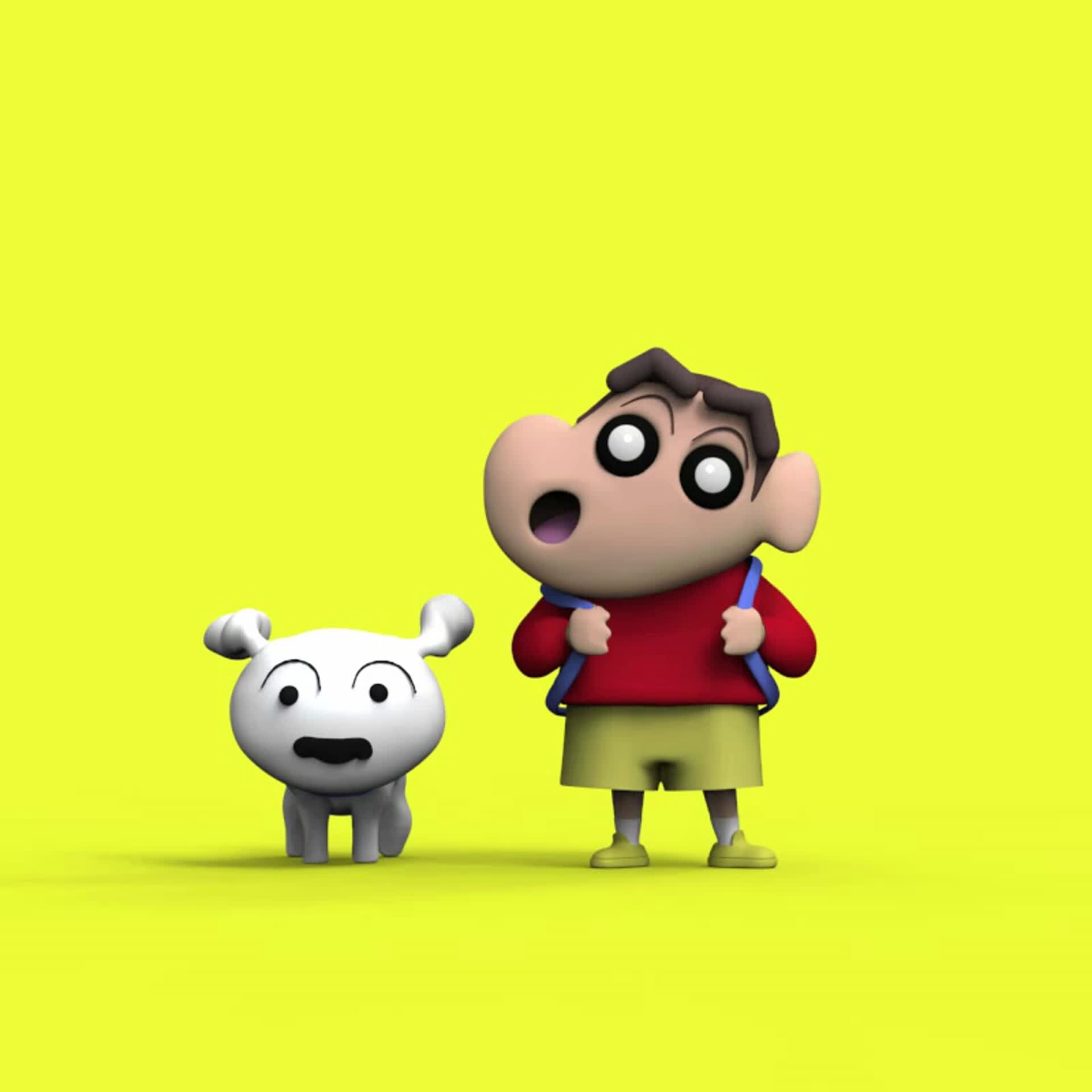 ArtStation - 3D carecter design of shinchan