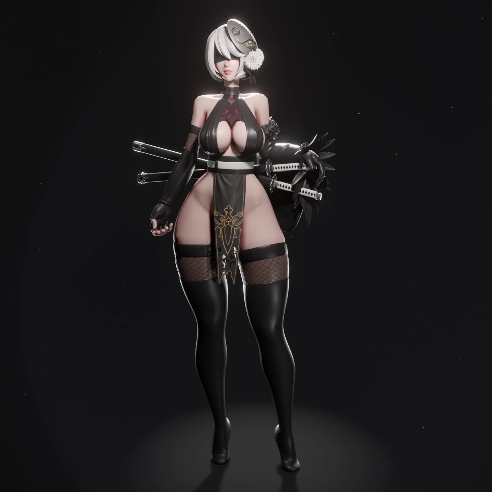ArtStation - Shinobi 2B
