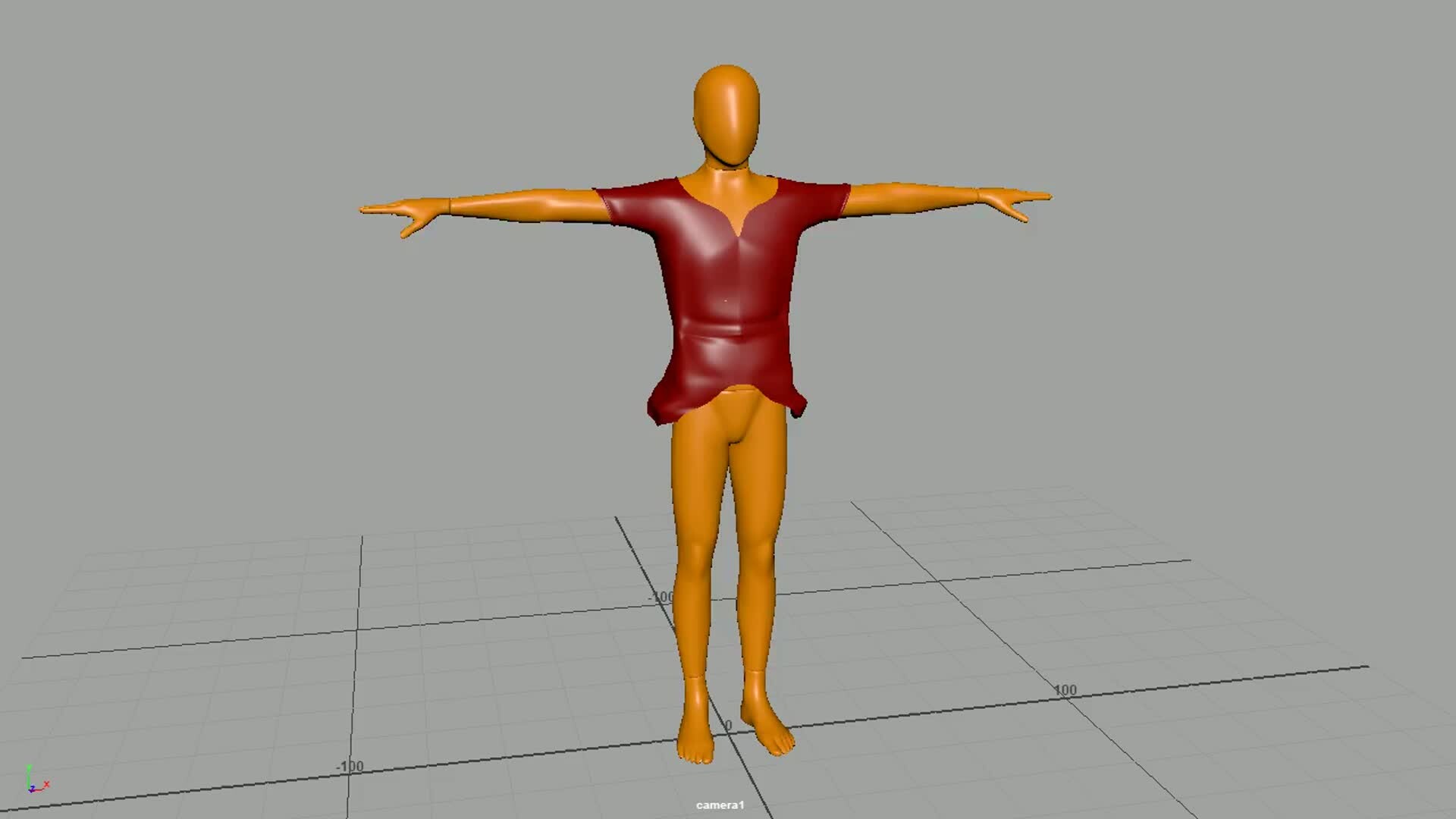 ArtStation - Character nCloth Simulation