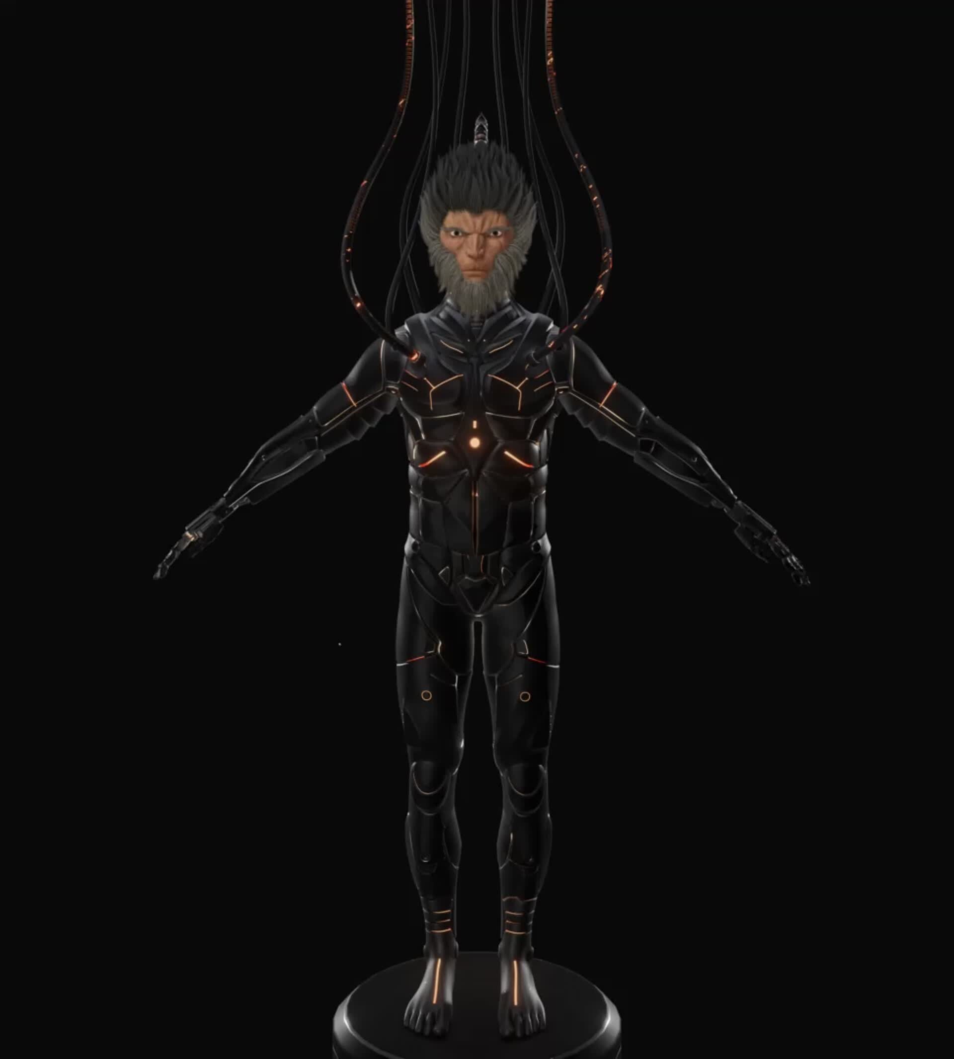 ArtStation - Warframe - Wukong