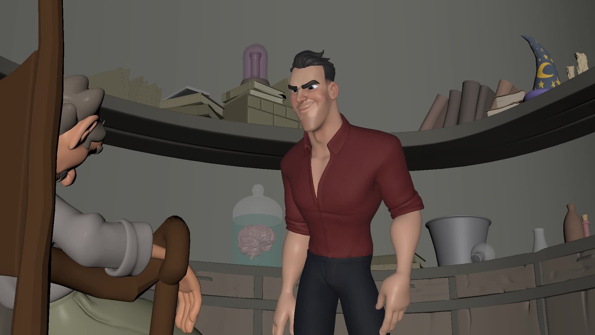 ArtStation - Finished AnimSchool Character Performance Animation