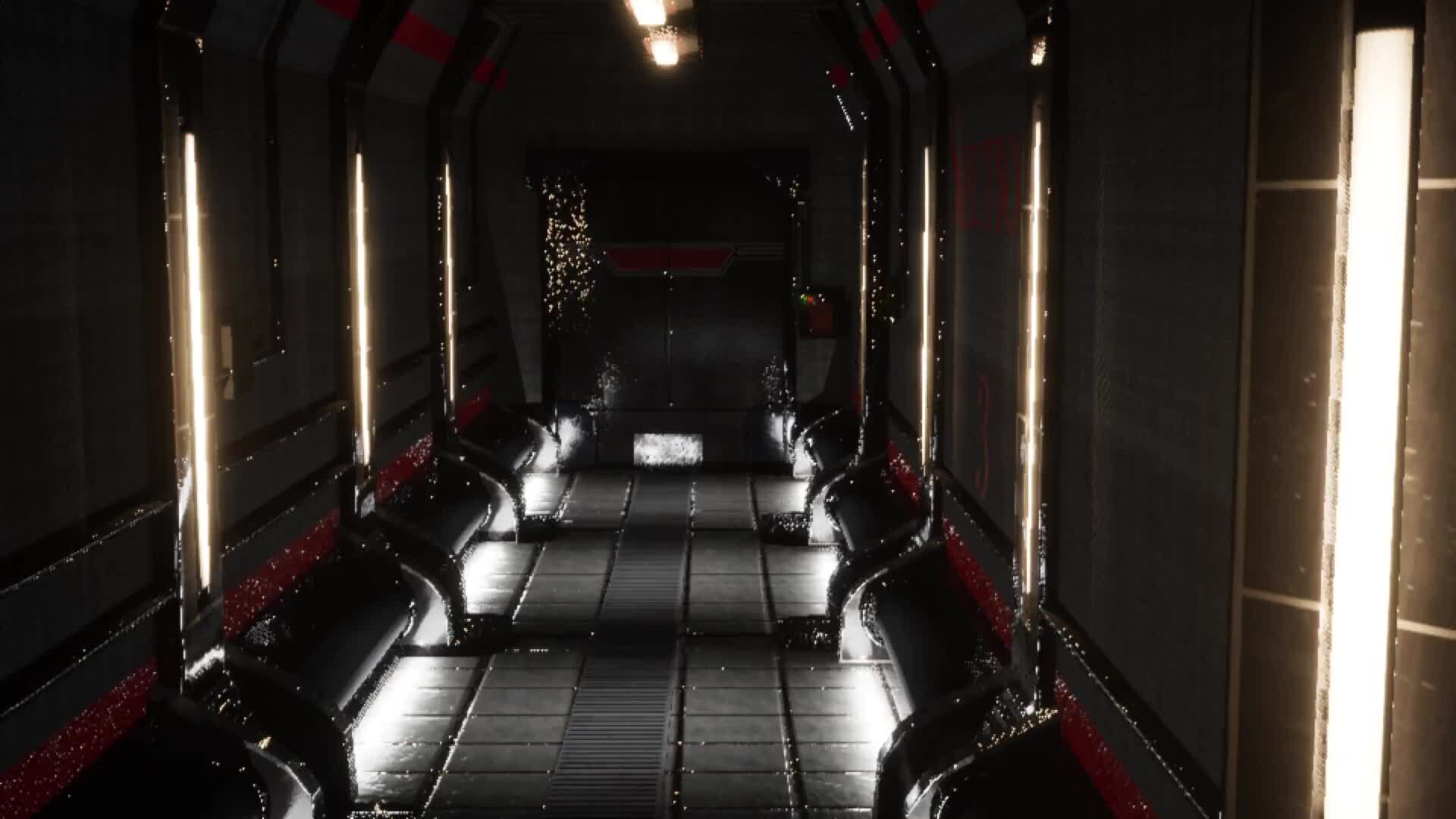 ArtStation - Cyber Hallway