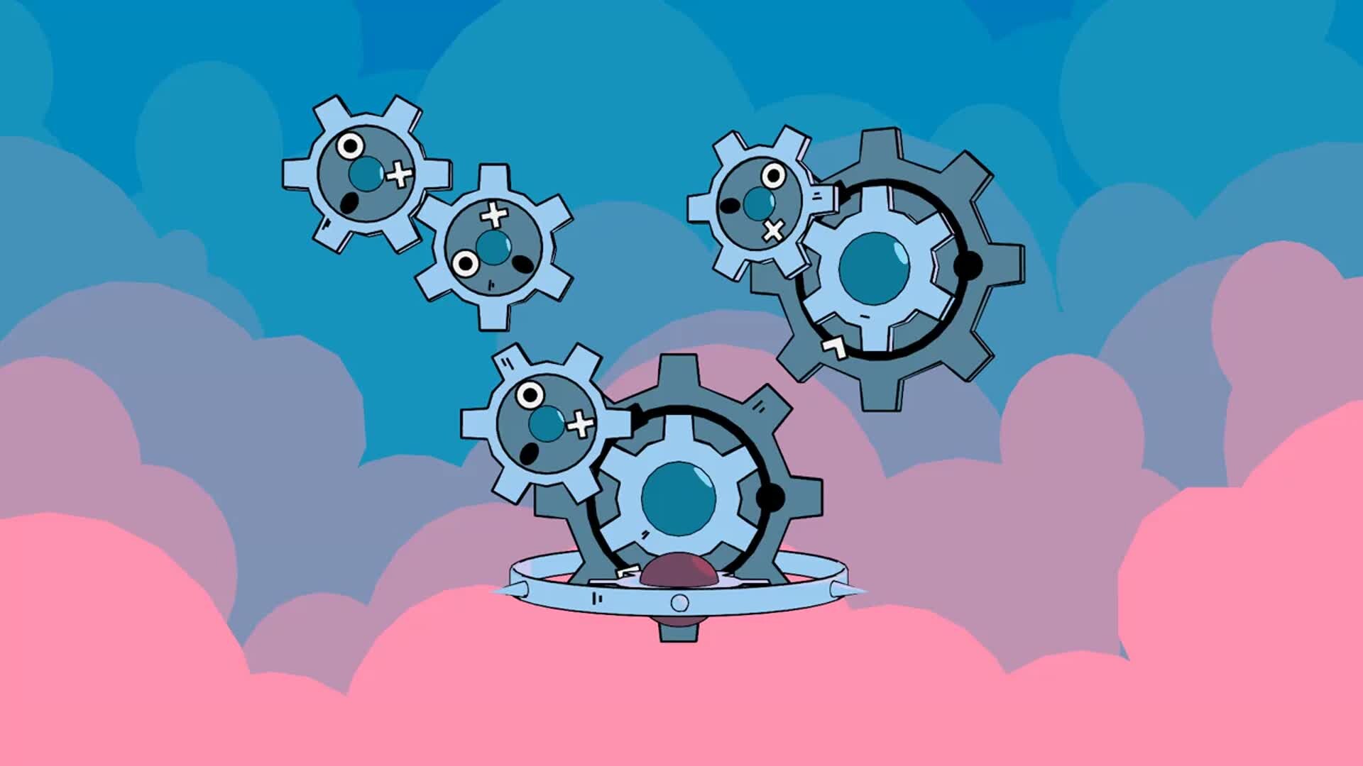 ArtStation - Pokemon KlingKlang evolution line animation!