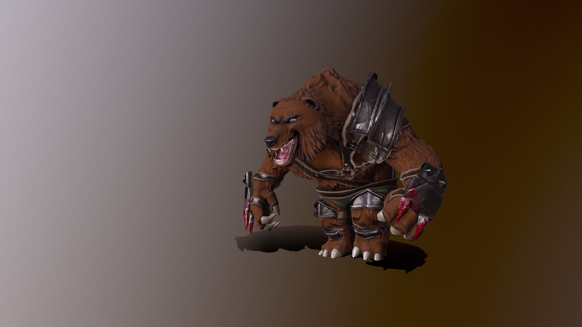 ArtStation - game ready bear 8k triangle