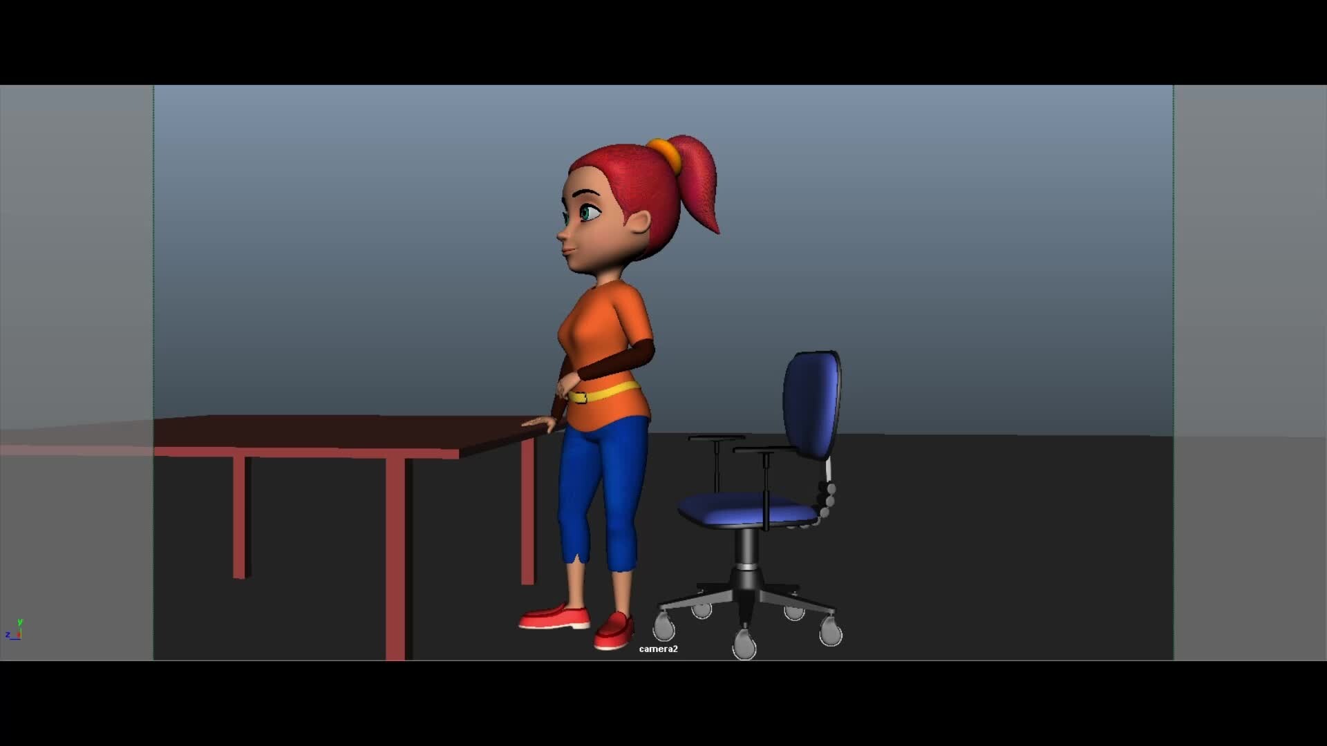 ArtStation - sitting in chair