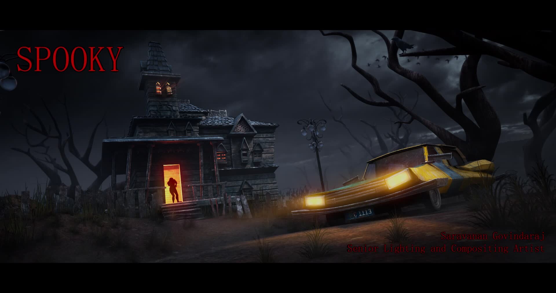 ArtStation - SPOOKY CUT