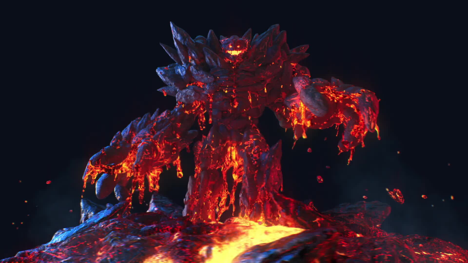 ArtStation - GOLEM PROJECT - Golem texturing and Ground modeling