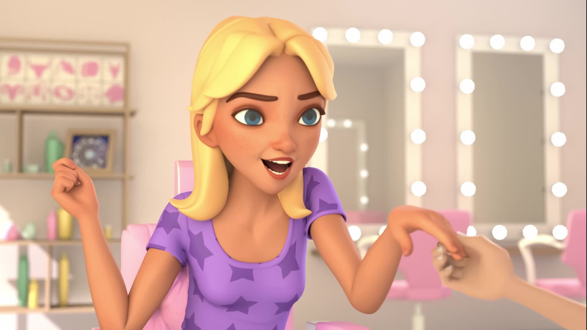 ArtStation - Sarah! - Facial Performance Animschool