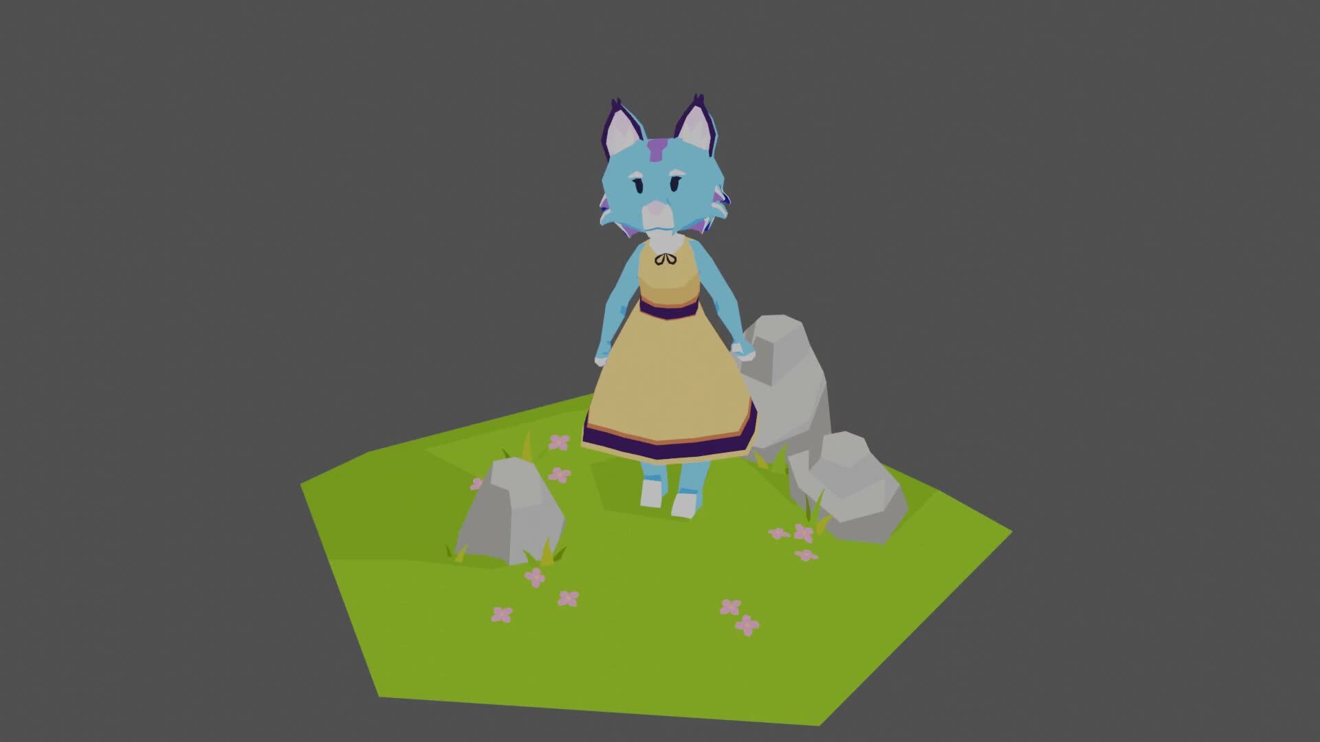 ArtStation - Arnora idle animation