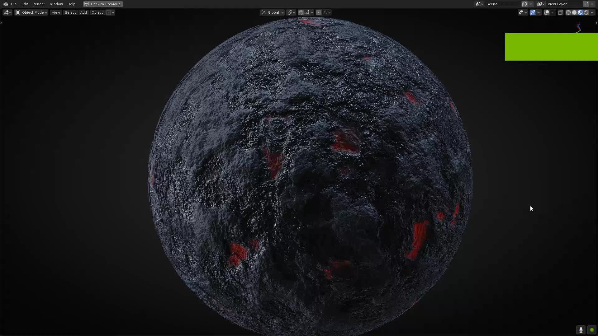 ArtStation - Blender Lava EEVEE Labs Day 2